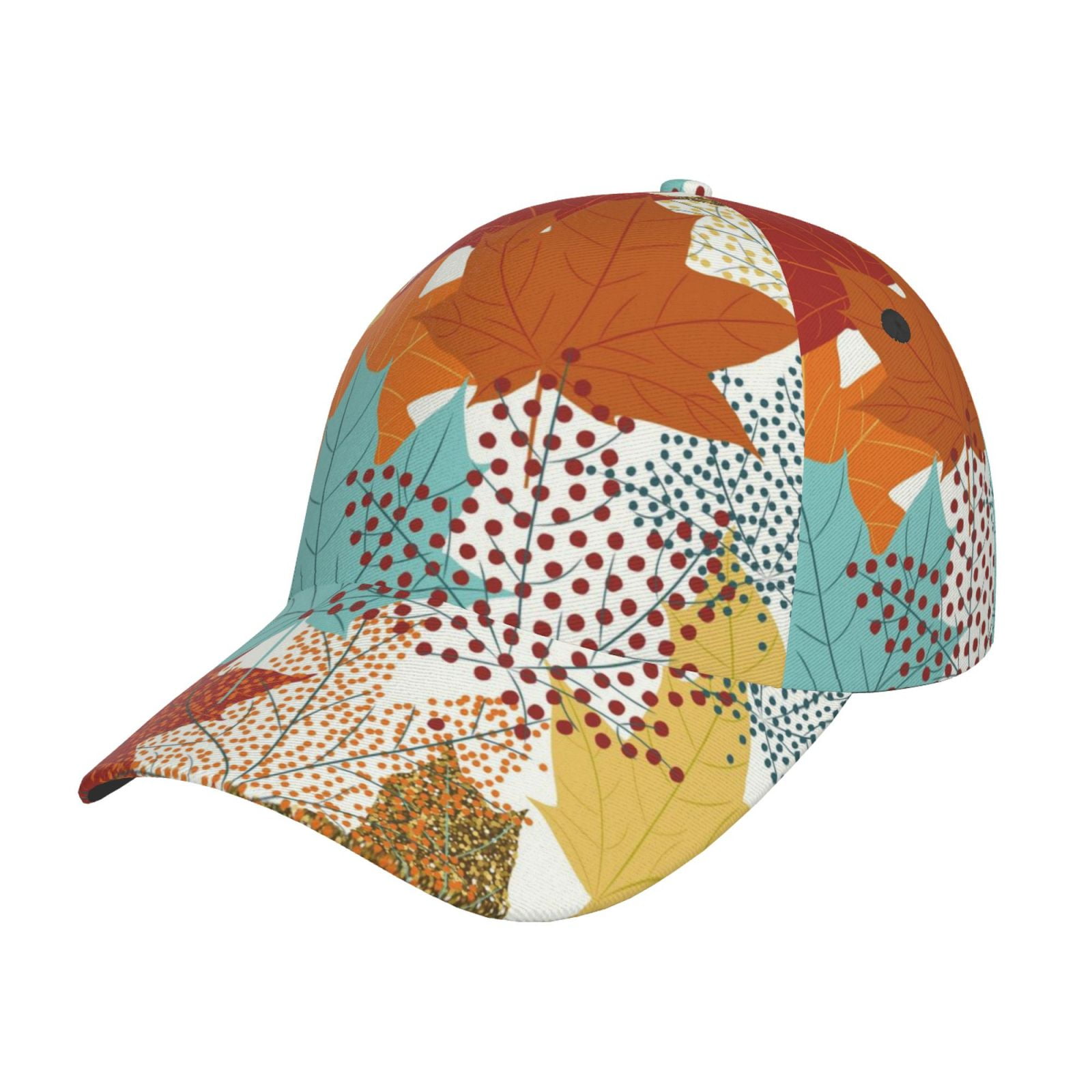 Baseball Cap - Fall Maple Leaves Hats for Men Women Low Profile Classic ...