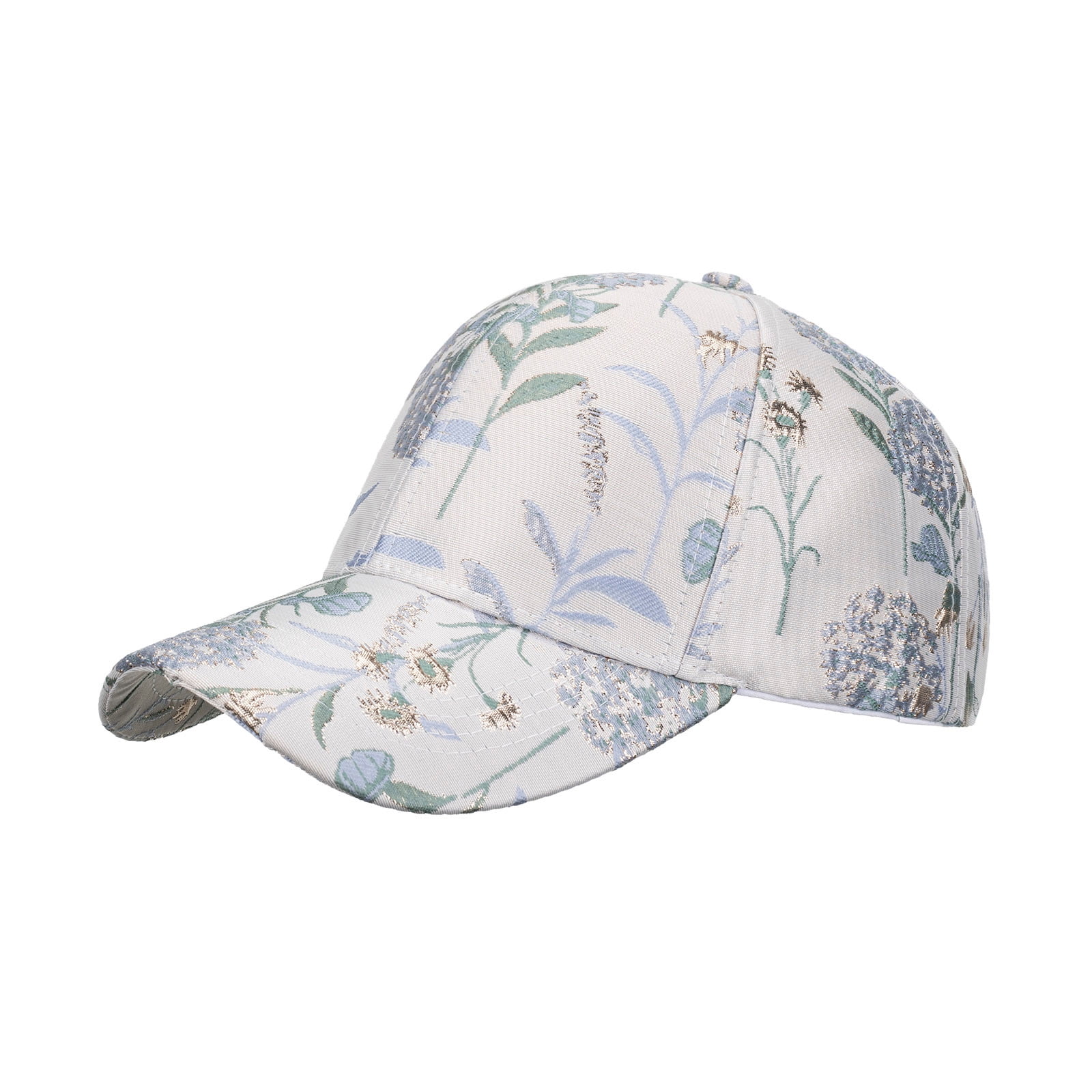 Baseball Cap Fashion Women Men Sport Flowers Prints Breathable Beach ...