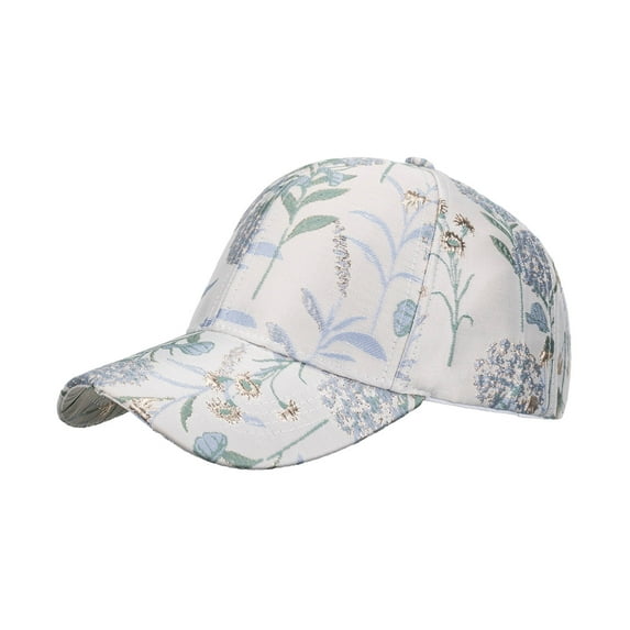 Baseball Cap Fashion Women Men Sport Flowers Prints Breathable Beach ...