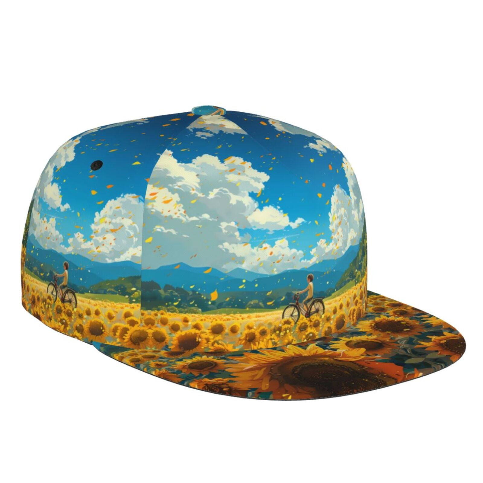 Baseball Cap - Field Bicycle young Sunflower Hats for Men/Women Low ...