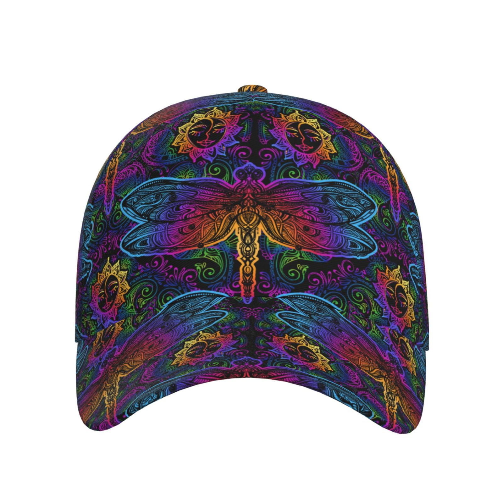 Baseball Cap, Flamboyant Dragonfly Trucker Hats Women Dad Hat For ...
