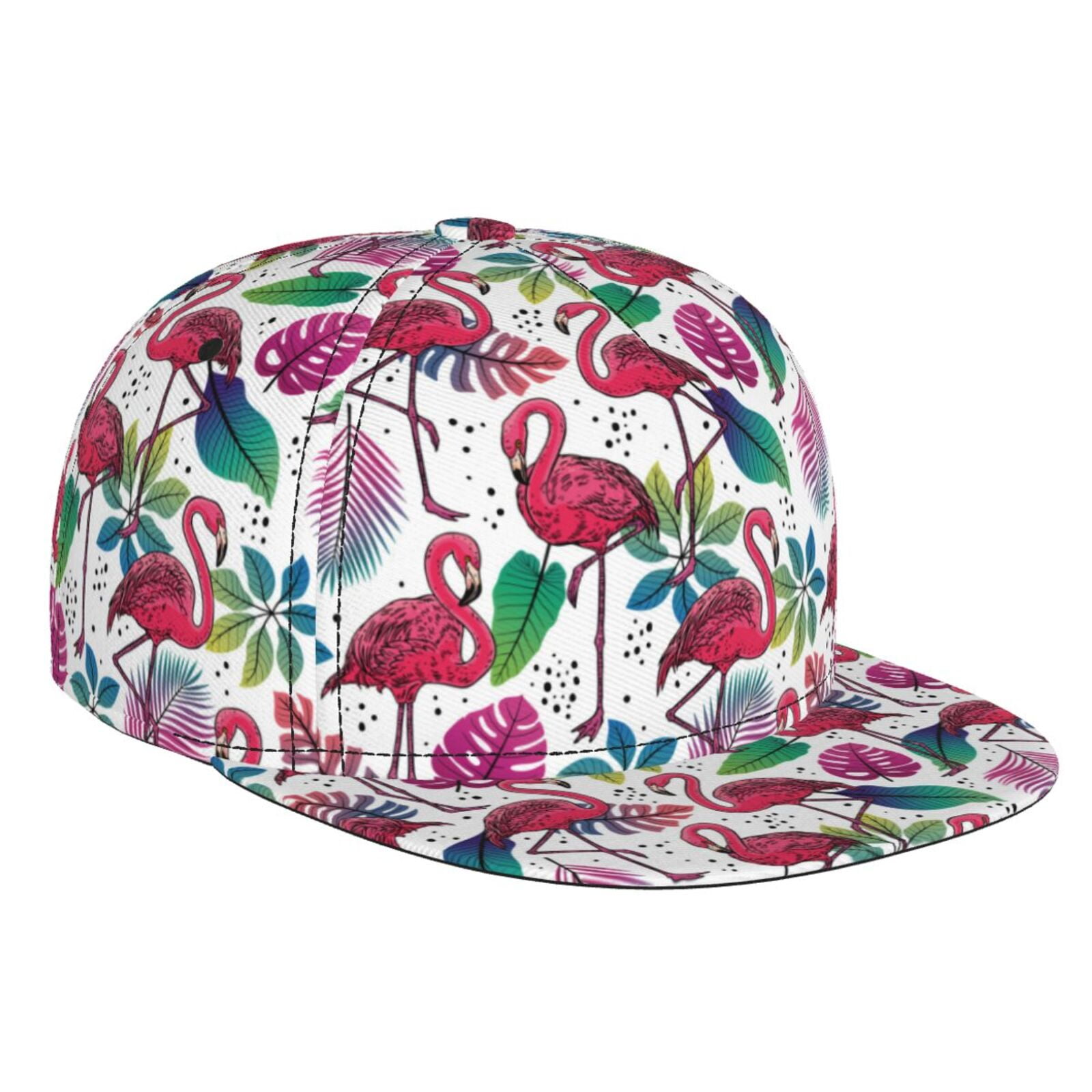 Baseball Cap - Flamingo Banana Leaf_A Hats for Men/Women Low Profile ...