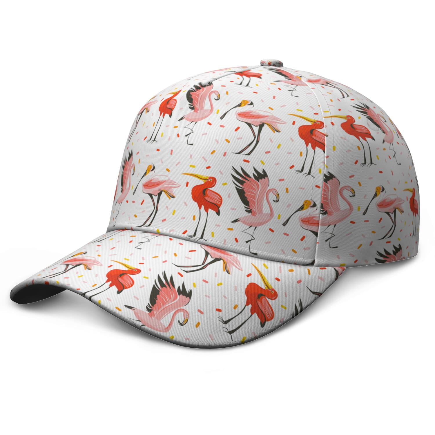 Baseball Cap for Flamingo Men - Lightweight Breathable Athletic Hat for ...