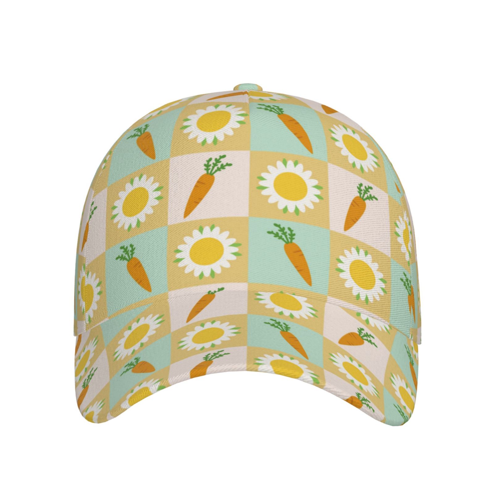 Baseball Cap, Flower Cute Carrot Trucker Hats Women Dad Hat For ...