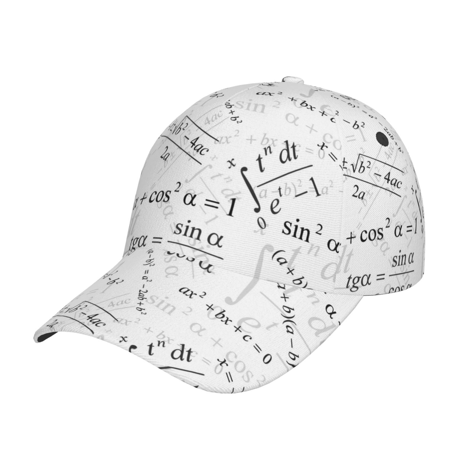 Baseball Cap, Formula Math Design Hats For Men Women Low Profile ...
