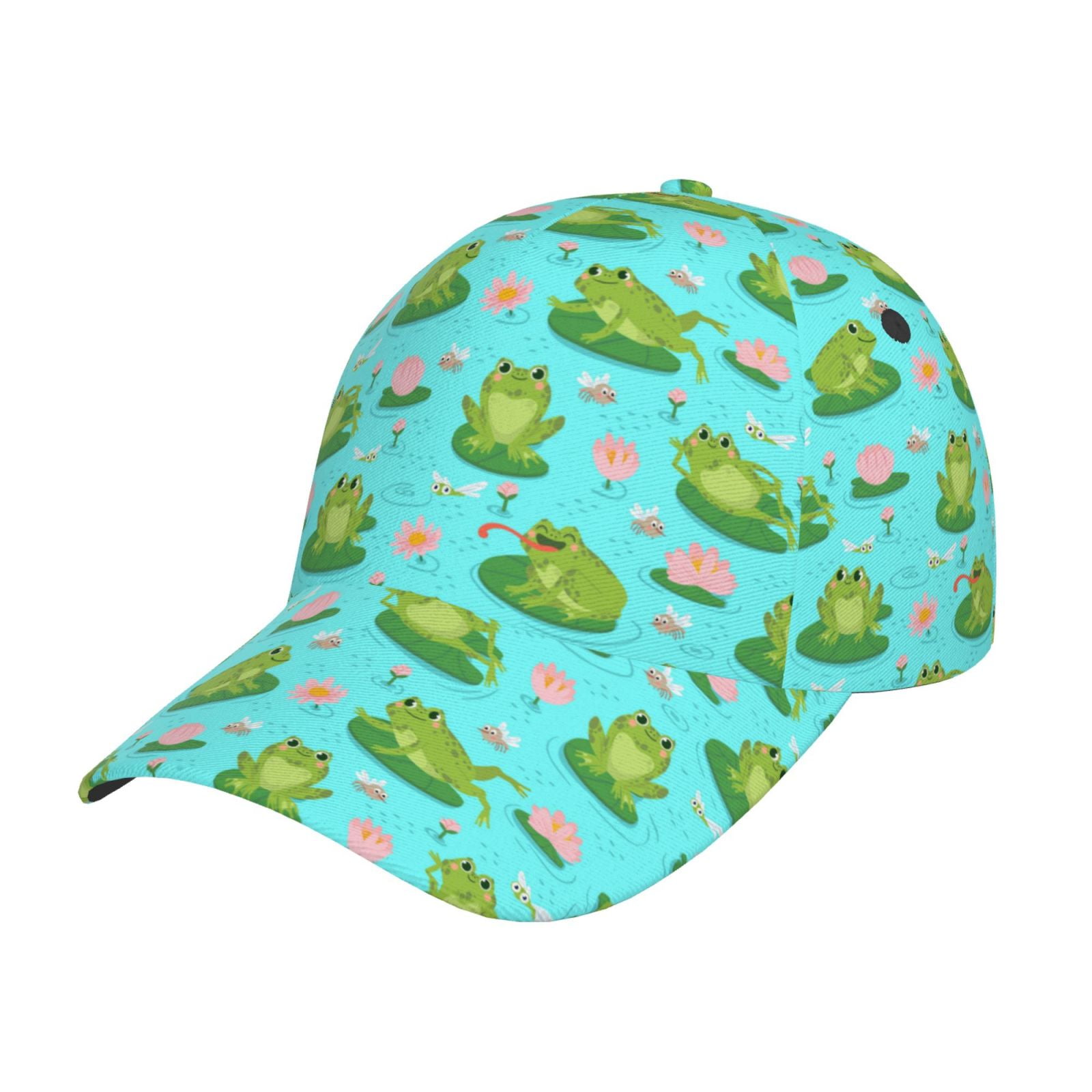 Baseball Cap, Frogs And Aquatic Plants Sun Hats for Men Women ...