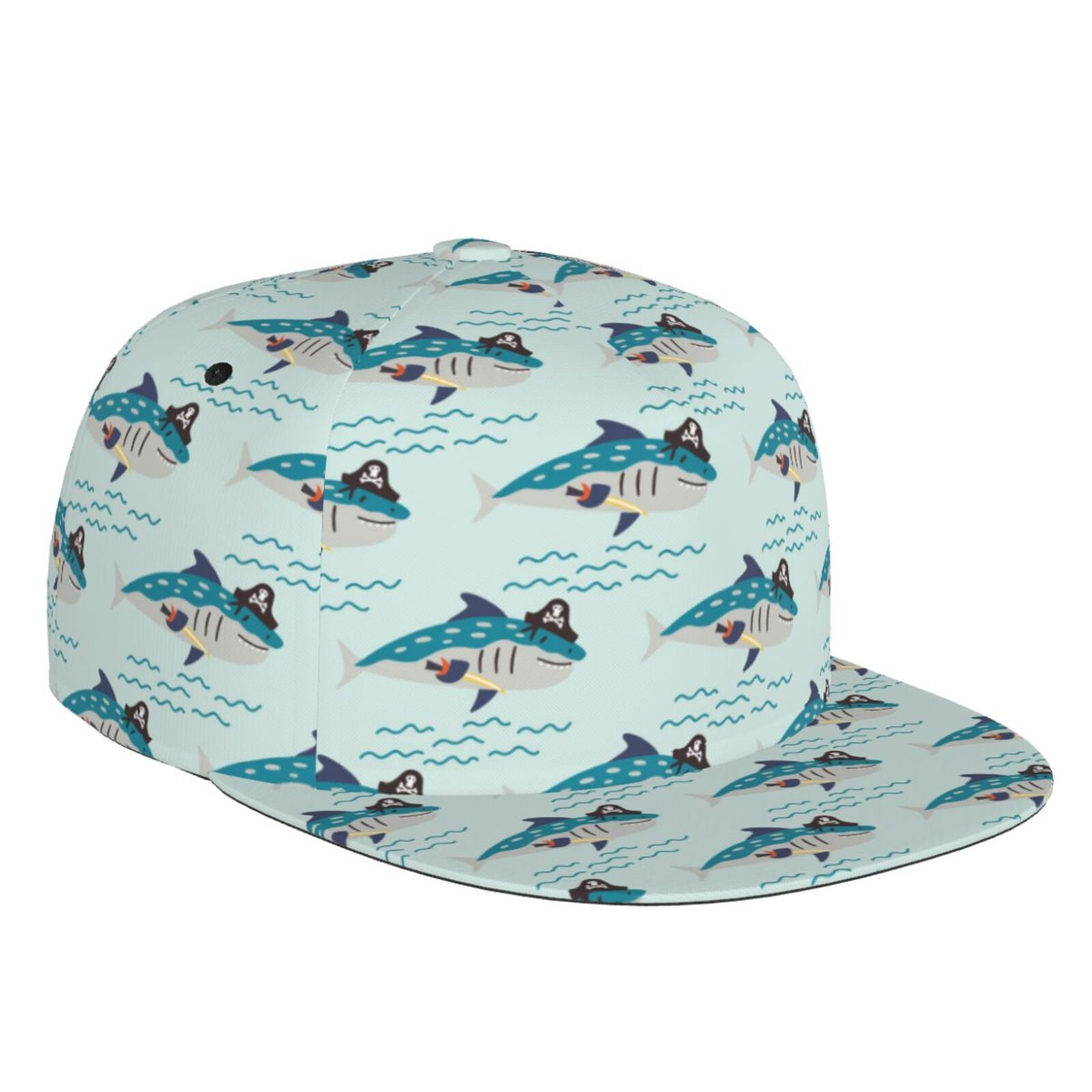 Baseball Cap - Funny and Cute Pirate Shark Hats for Men/Women Low ...
