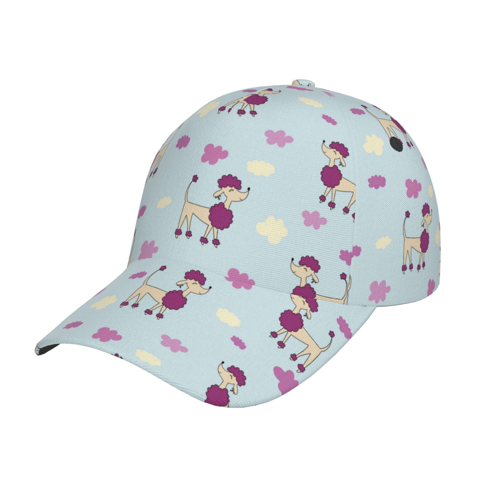 Baseball Cap, Funny Cute Poodle Dog_A Hats For Men Women Low Profile ...