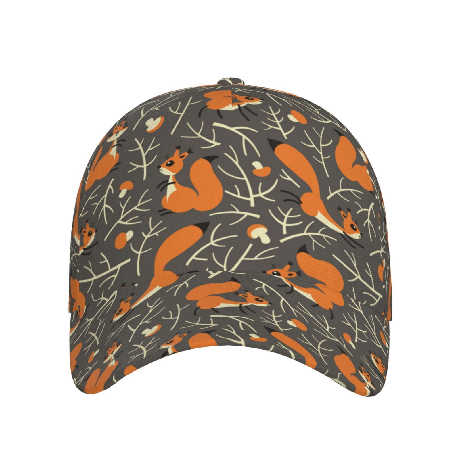 Baseball Cap, Funny Cute Squirrel Cartoon Trucker Hats Women Dad Hat ...