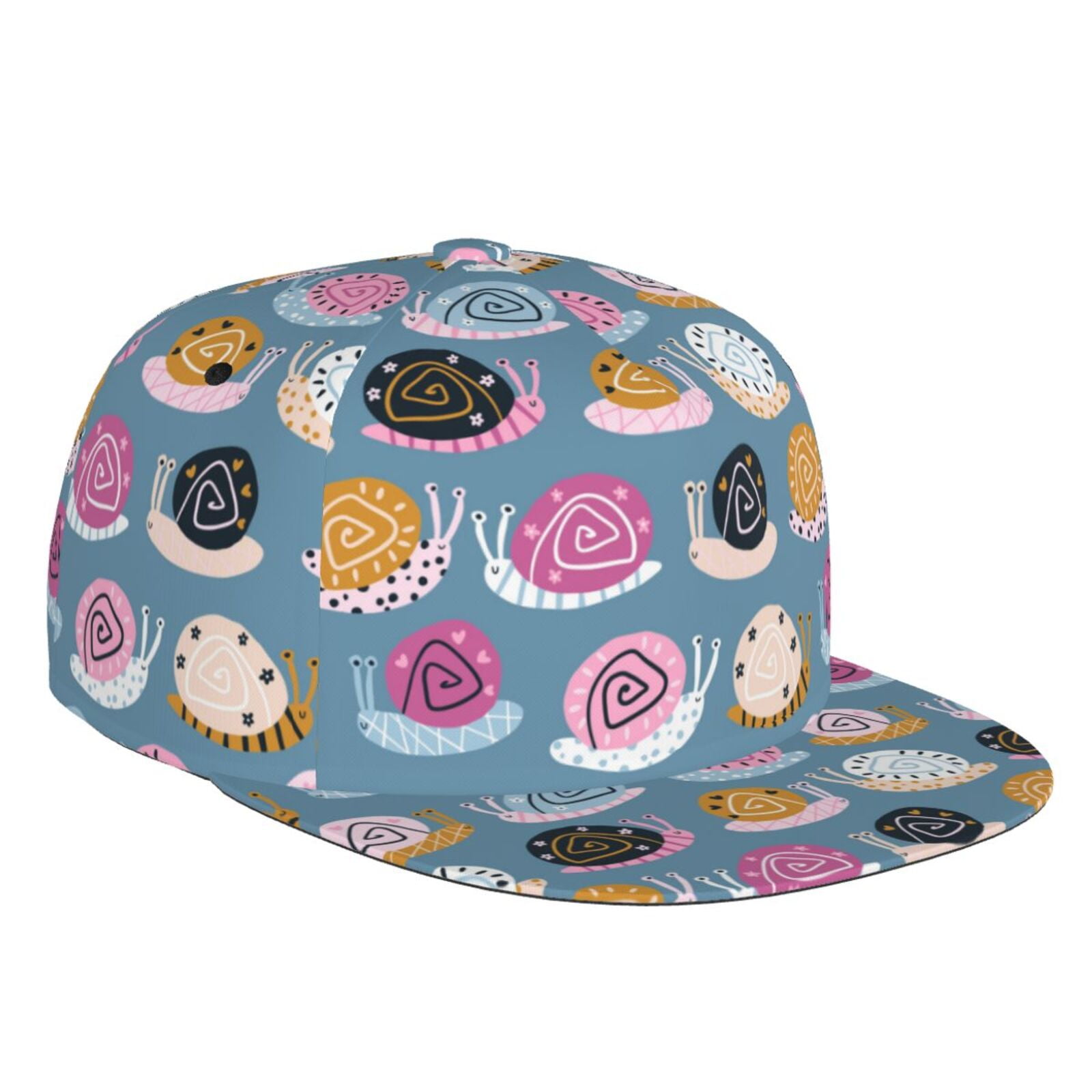 Baseball Cap - Funny Doodle Snails Hats for Men/Women Low Profile ...
