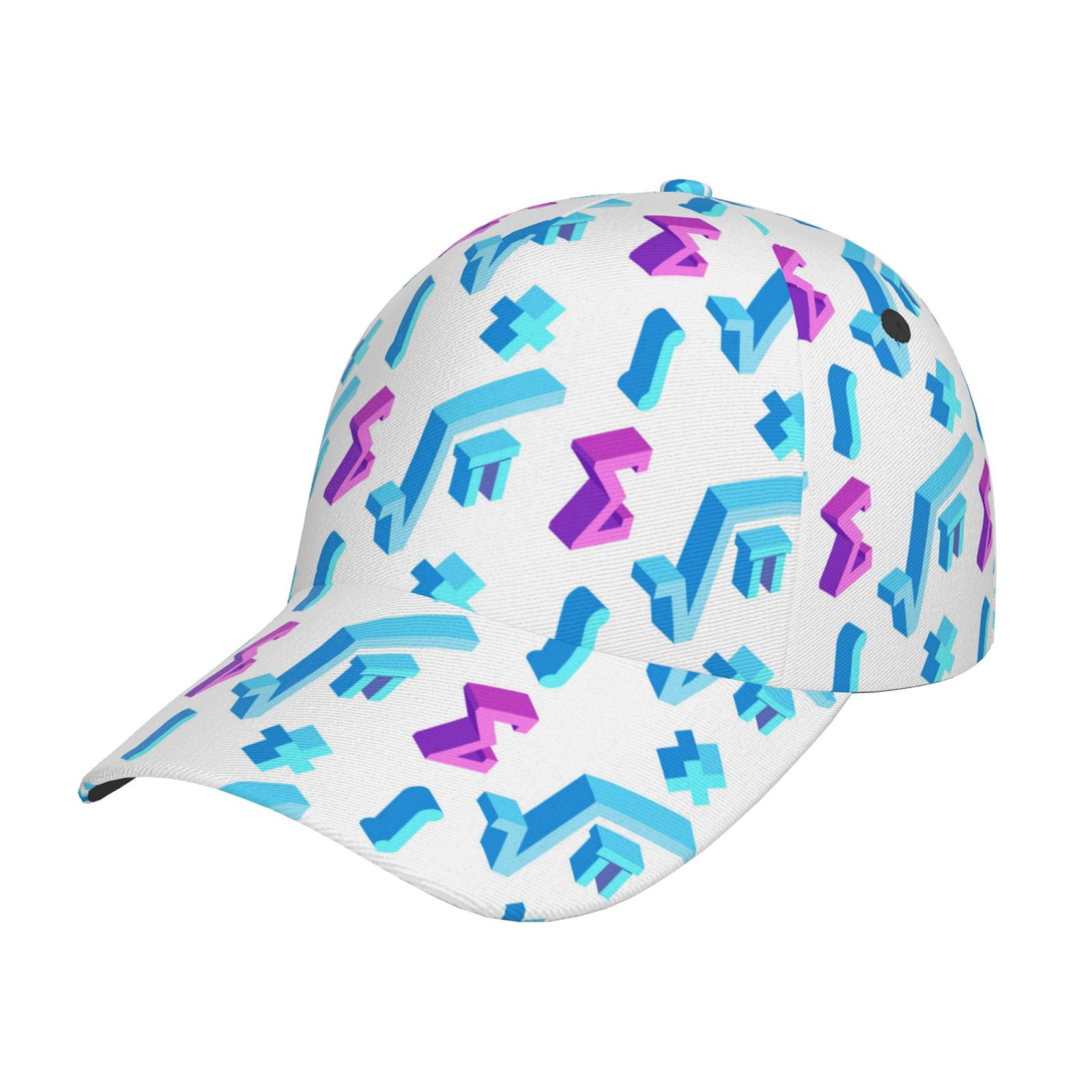Baseball Cap, Funny Math Symbol Print Hats For Men Women Low Profile ...