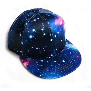 Galaxy Snapback Baseball Cap Space Hat Adjustable - Walmart.com