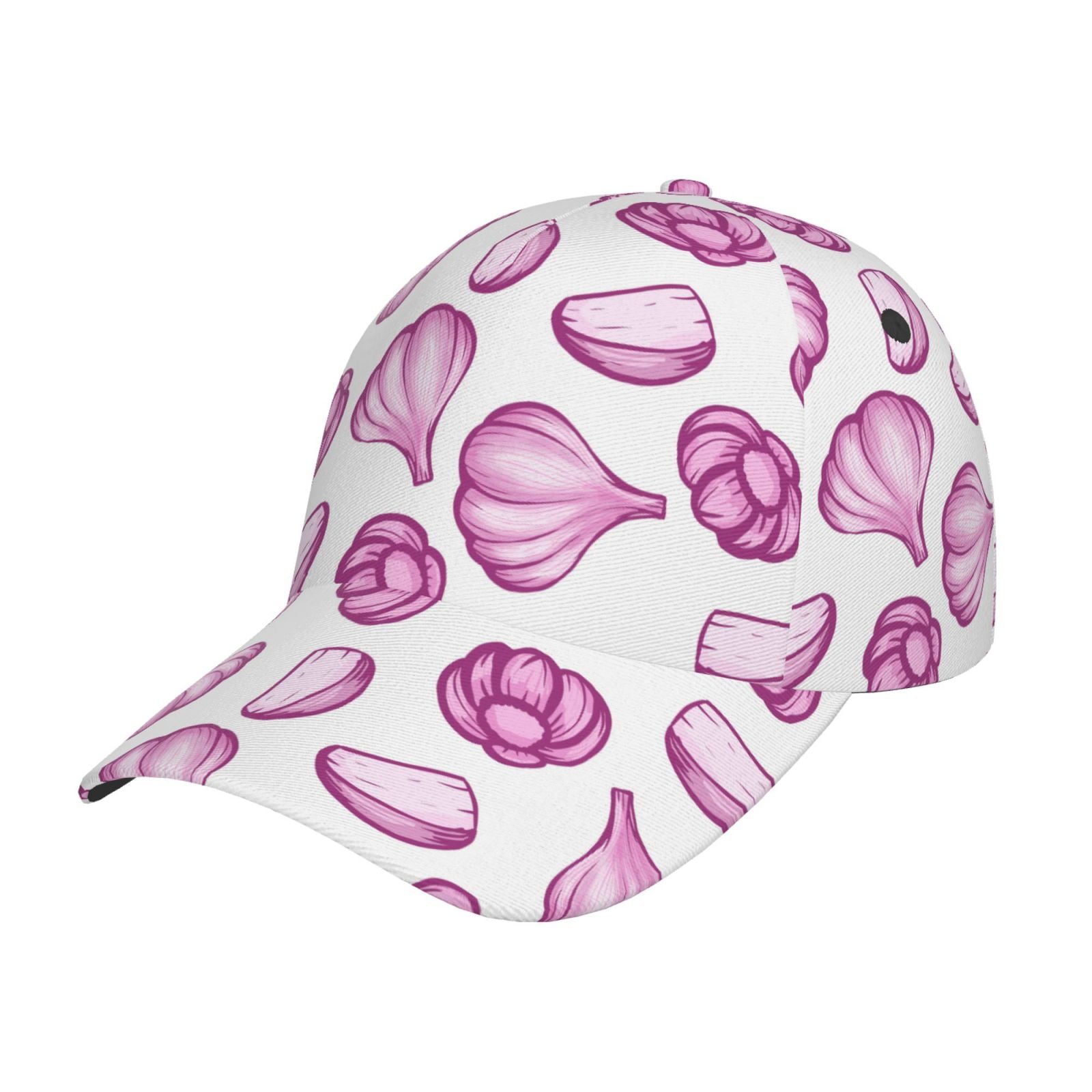 Baseball Cap, Garlic Cloves Purple Sun Hats For Men Women, Adjustable ...