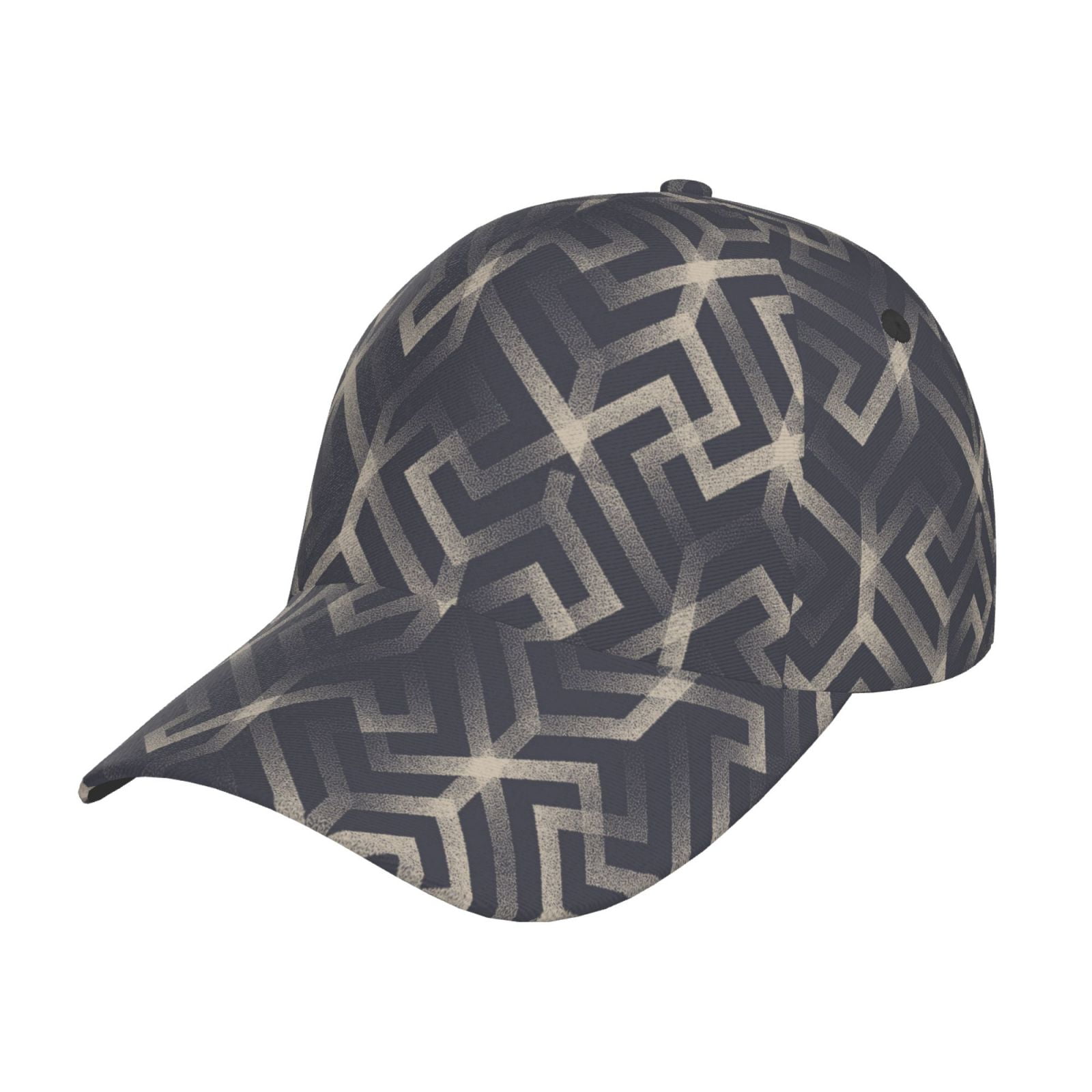 Baseball Cap, Geometric Labyrinth Patterns Hats For Men Women Low ...