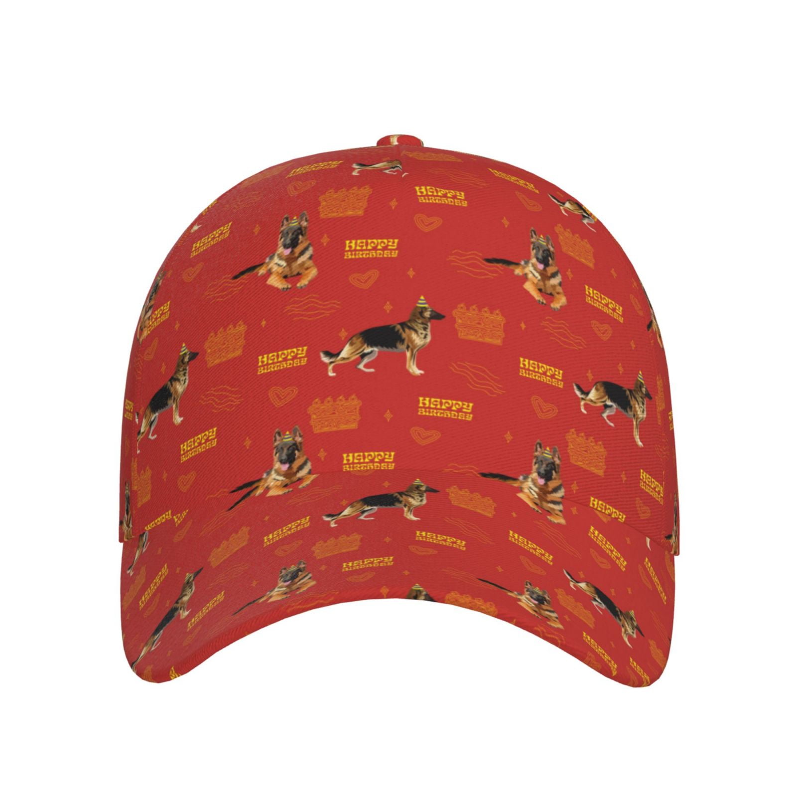 Baseball Cap, German Shepherd Dog Birthday Trucker Hats Women Dad Hat ...