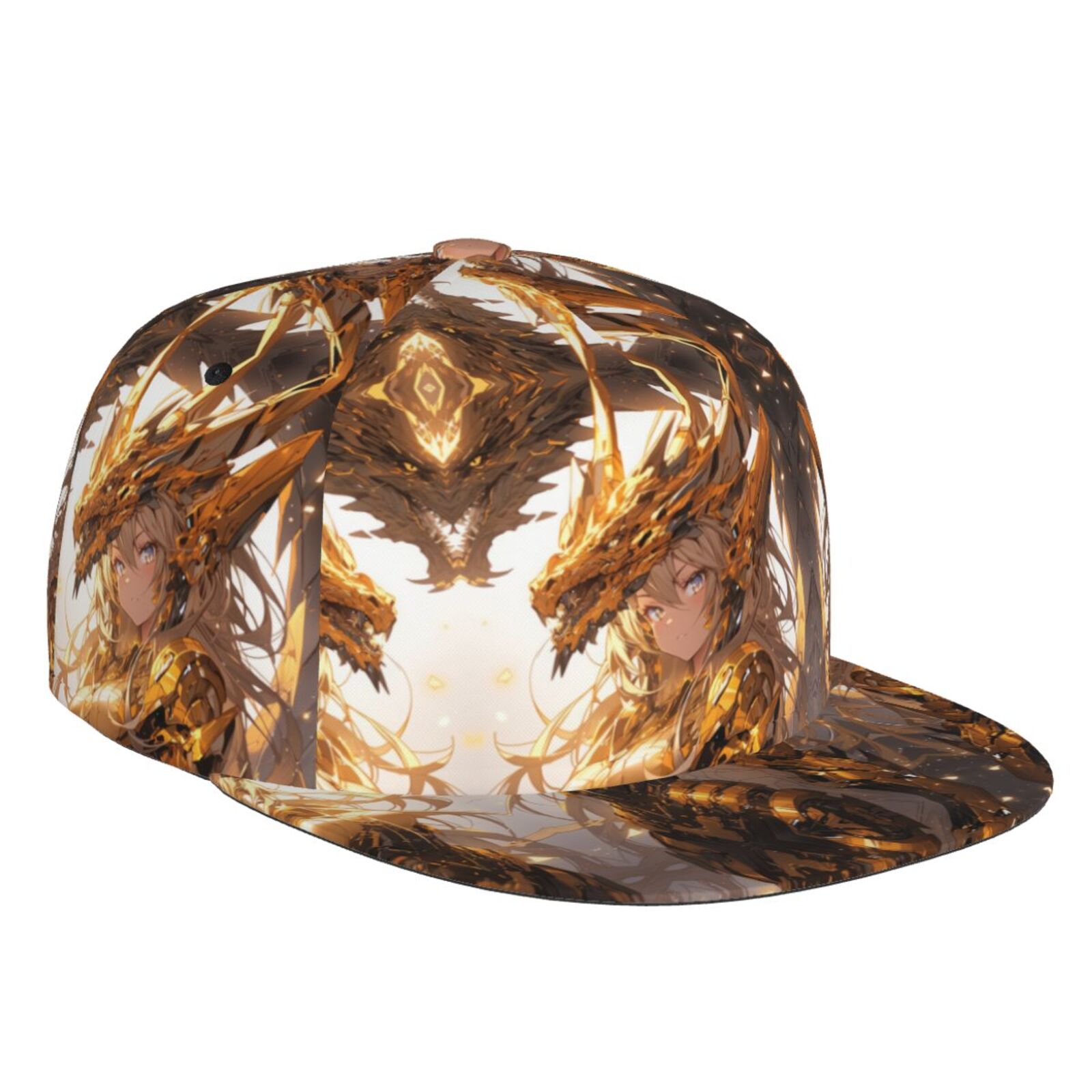Baseball Cap - Golden Armor Dragon Princess Hats for Men/Women Low ...