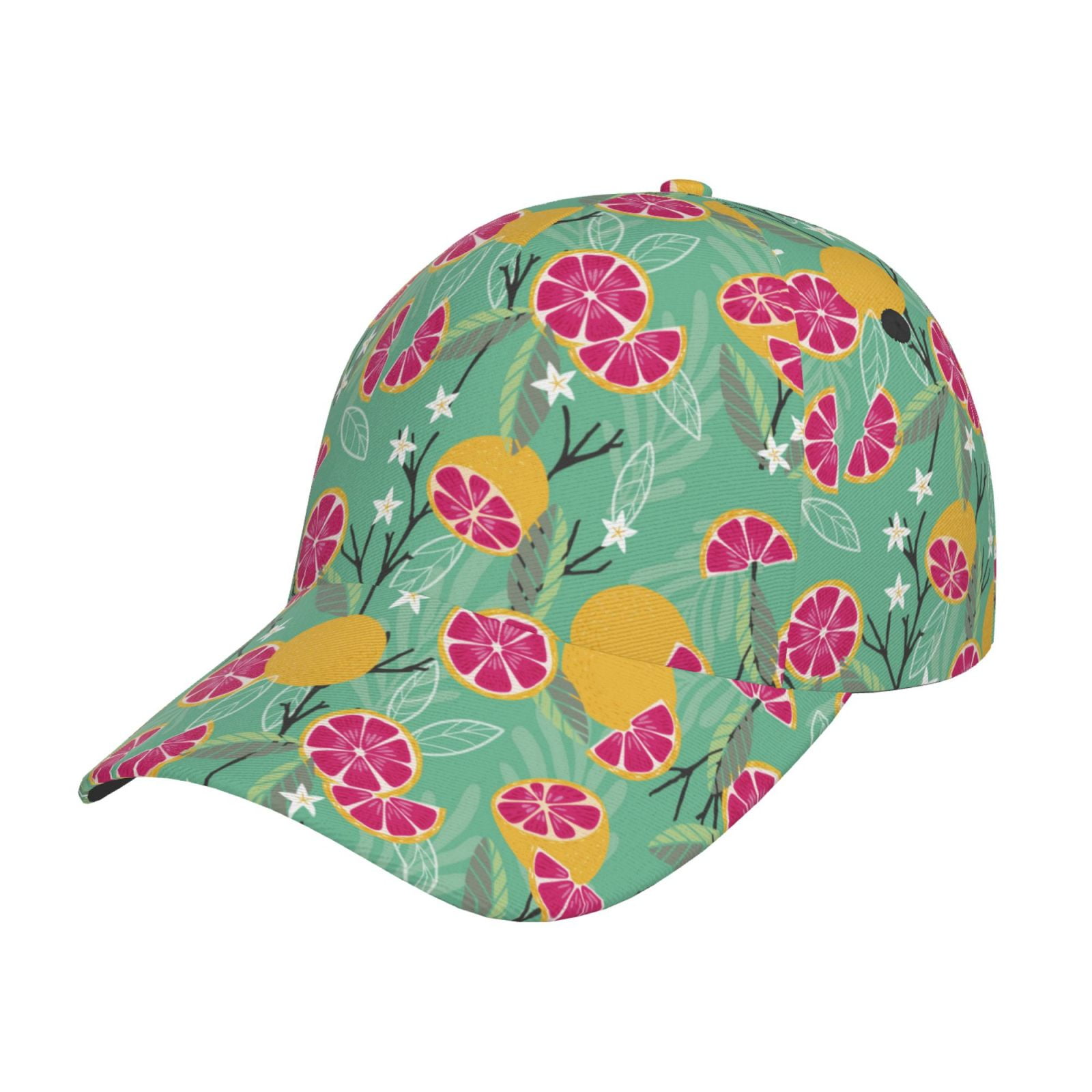 Baseball Cap, Grapefruit Leaves_B Hats For Men Women Low Profile ...