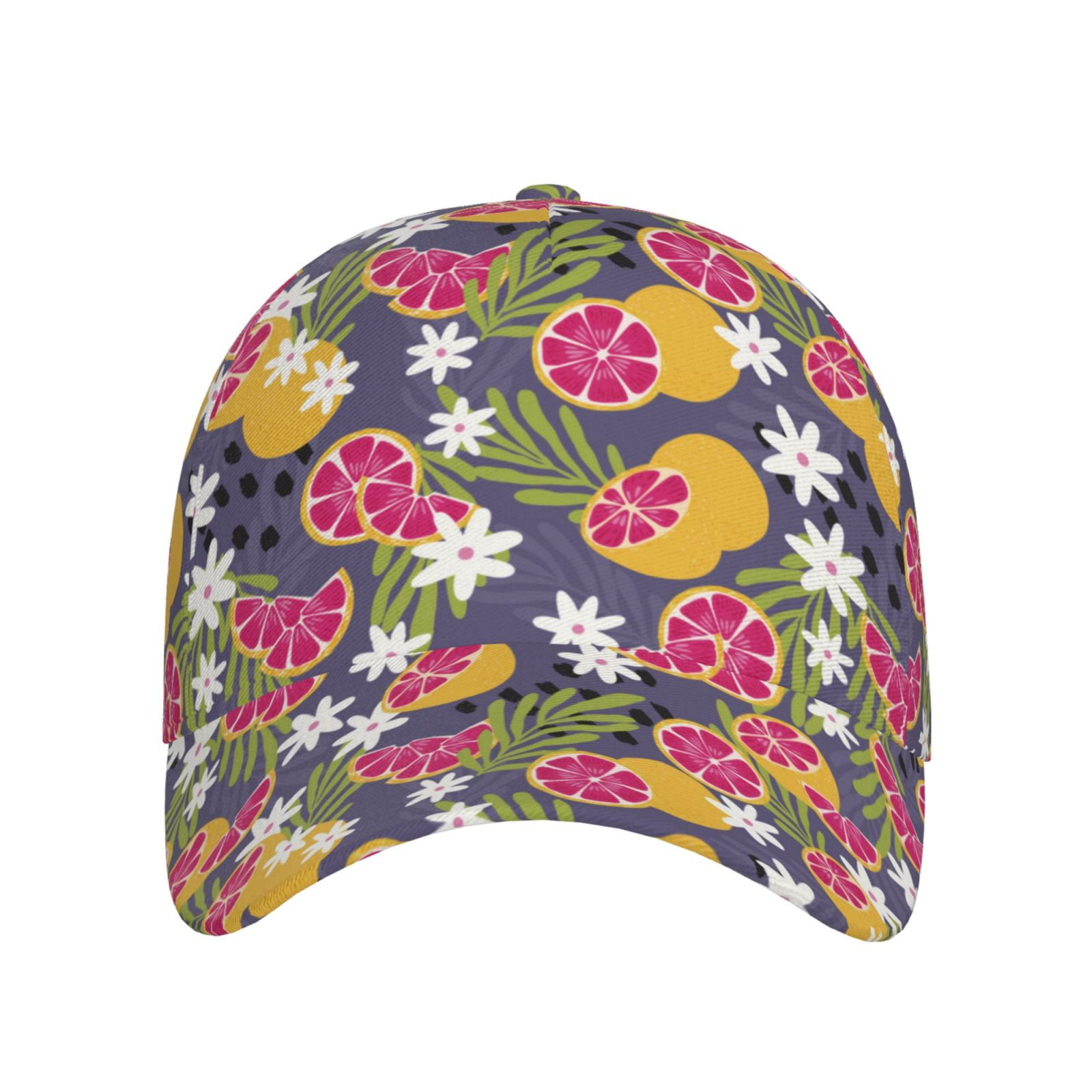 Baseball Cap, Grapefruit Leaves Trucker Hats Women Dad Hat For Workouts ...