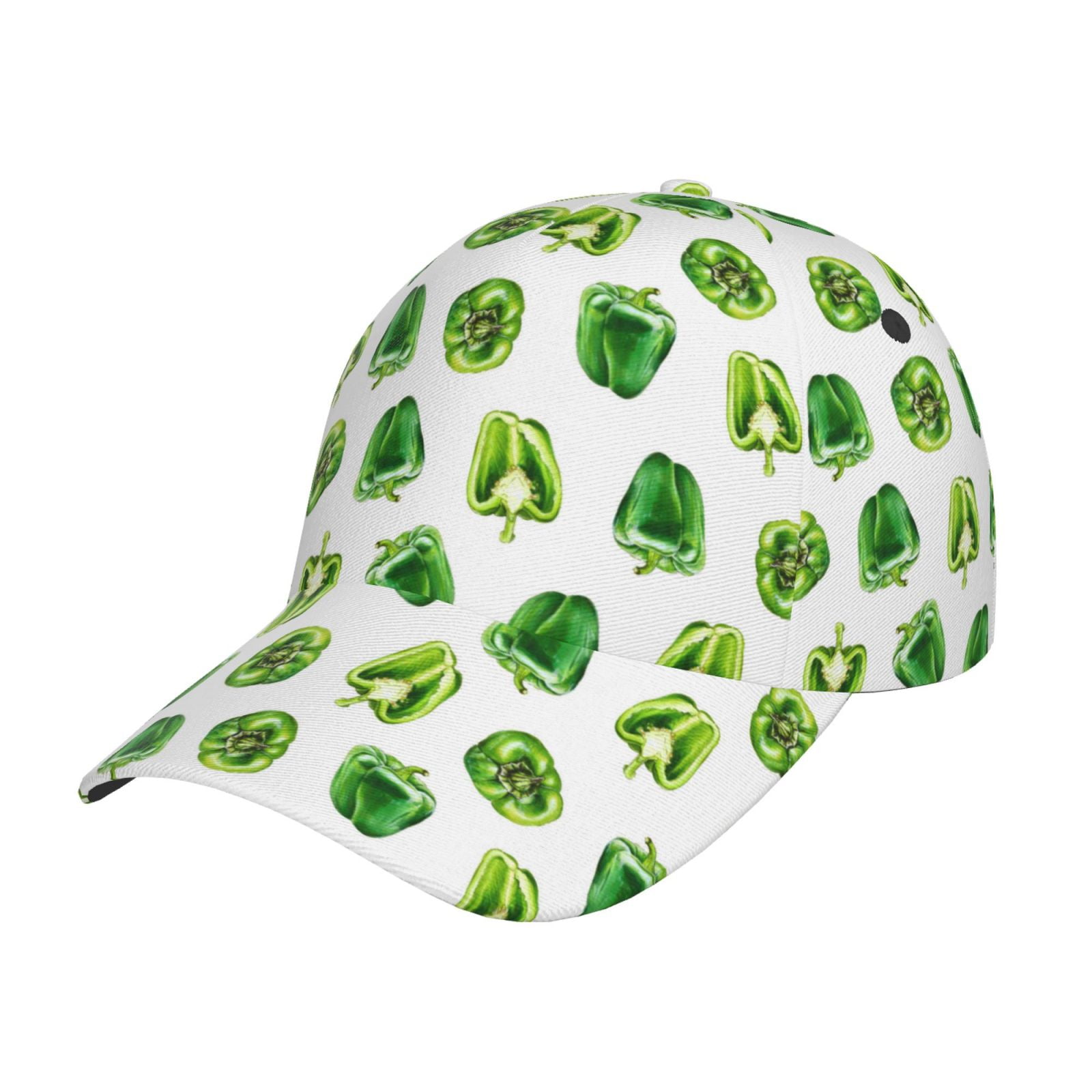 Baseball Cap, Green Bell Pepper Hats For Men Women Low Profile Classic ...