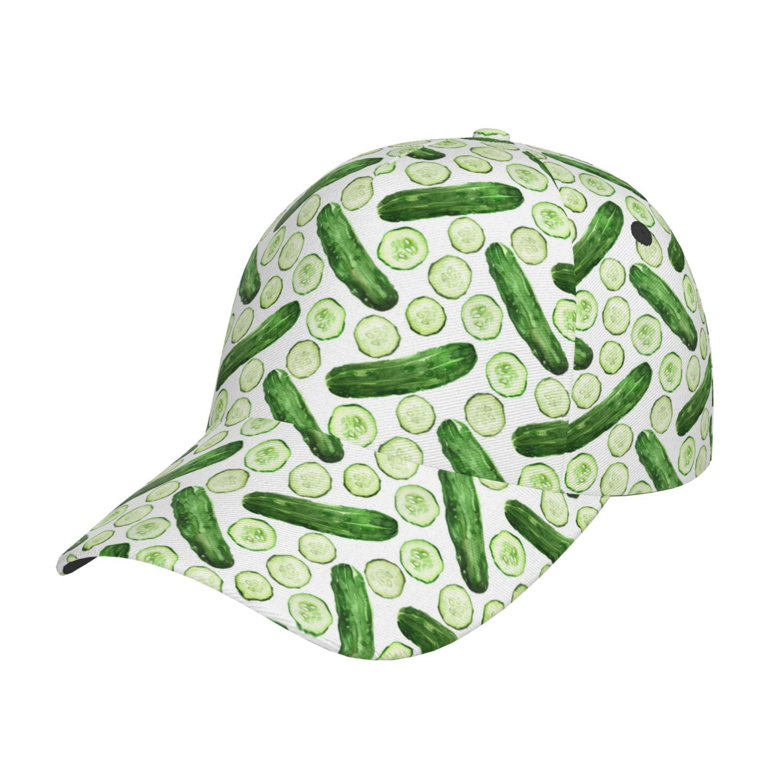 Baseball Cap - Green Cucumber1 Hats for Men Women Low Profile Classic ...
