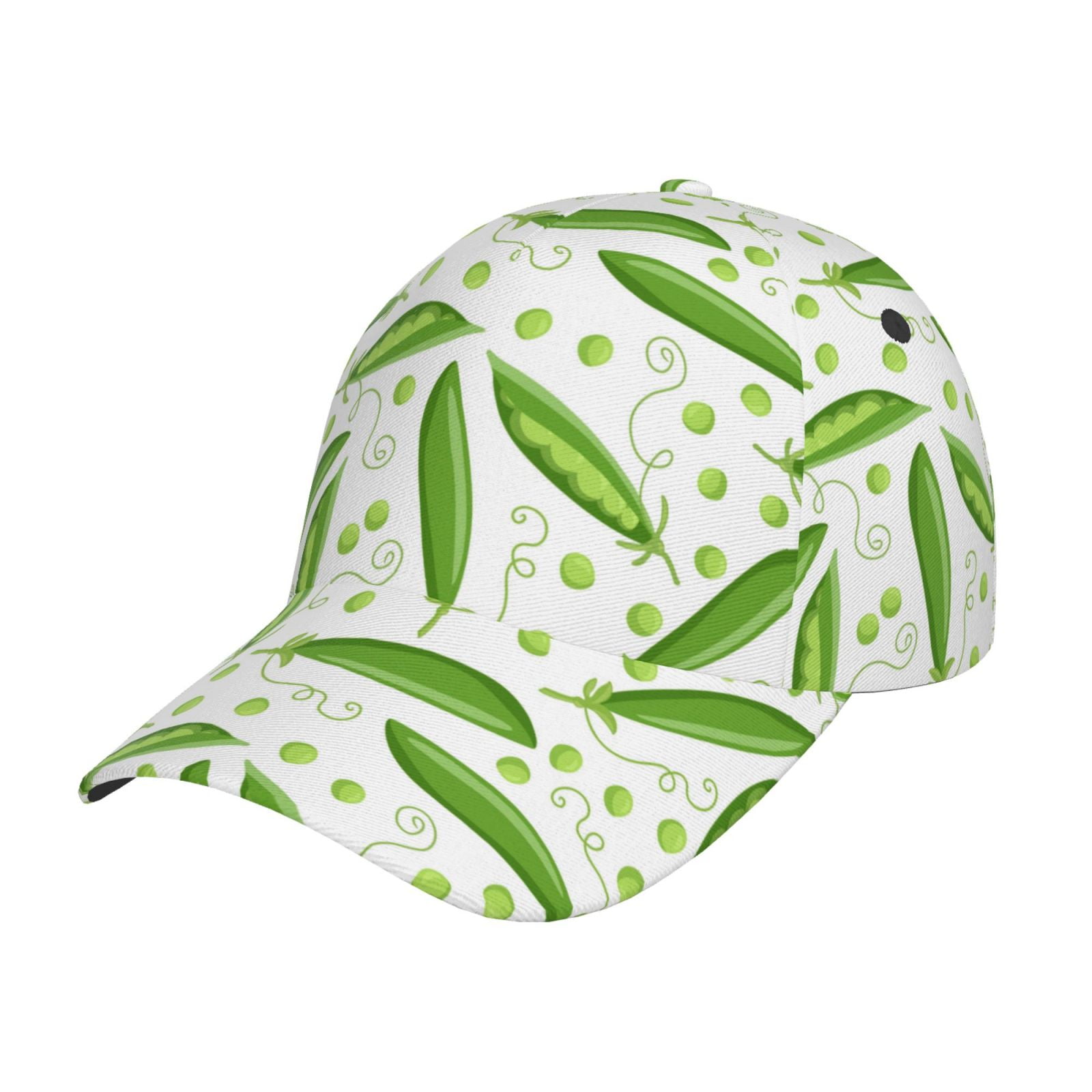 Baseball Cap, Green Peas Funny Hats For Men Women Low Profile Classic ...