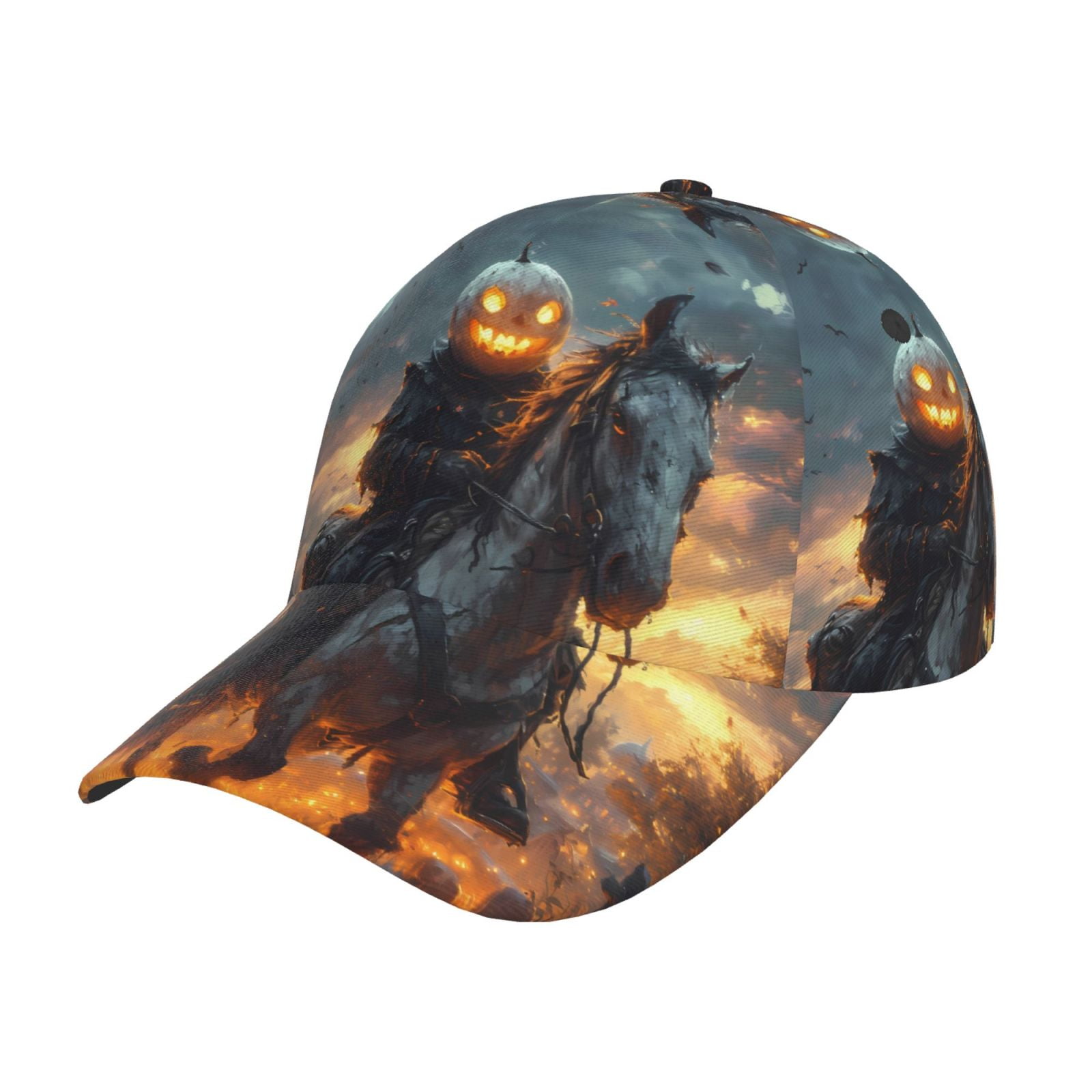 Baseball Cap - Halloween Headless Horseman Ride Hats for Men Women Low ...