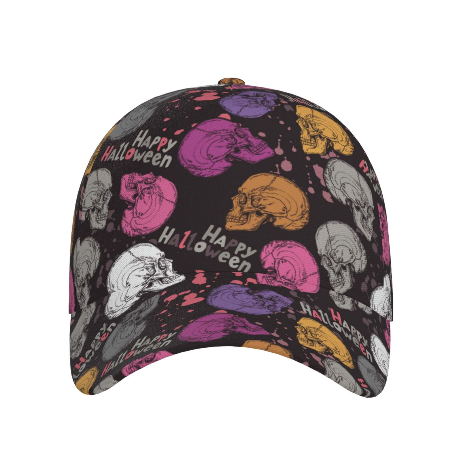 Baseball Cap, Halloween Skeleton Trucker Hats Women Dad Hat For ...