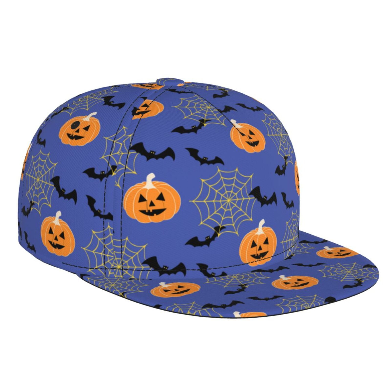 Baseball Cap - Halloween bats Lantern spiderweb Hats for Men/Women Low ...