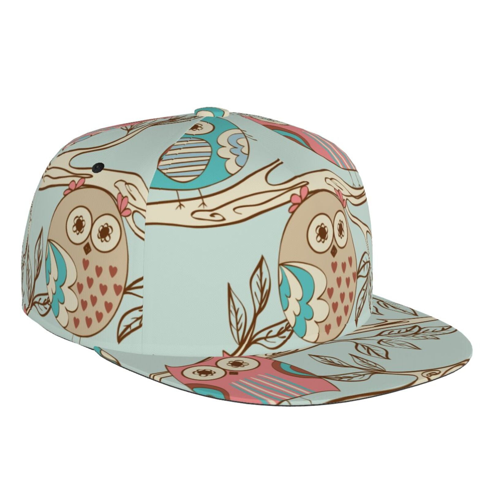 Baseball Cap - Hand drawn owl Hats for Men/Women Low Profile Adjustable ...