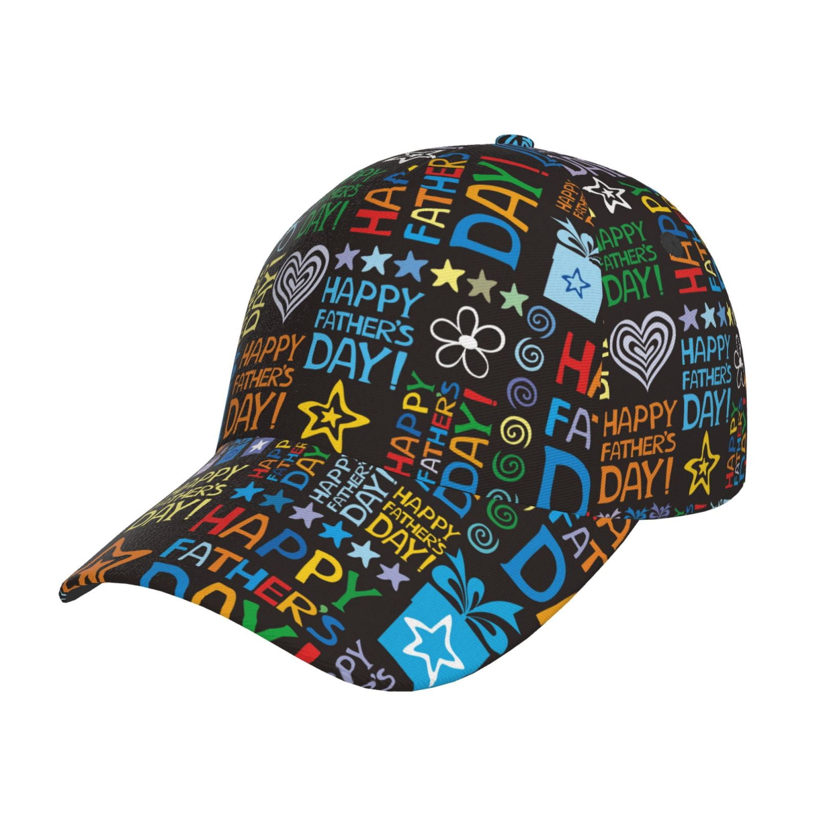 Baseball Cap - Happy Father Day Adjustable Size Hats For Men And Women ...