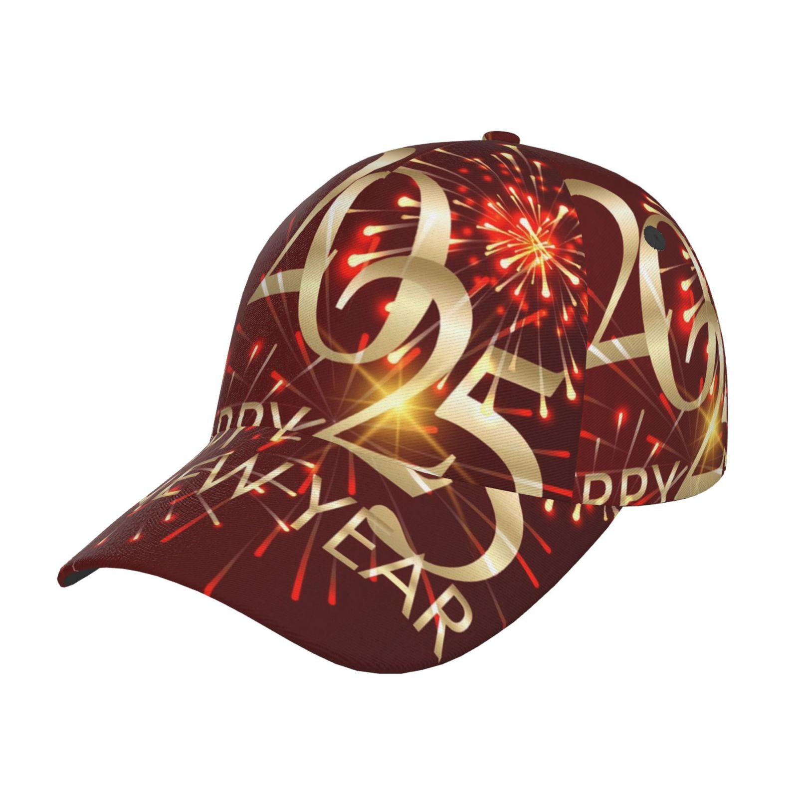 Baseball Cap - Happy New Year 2025 Hats for Men Women Low Profile ...