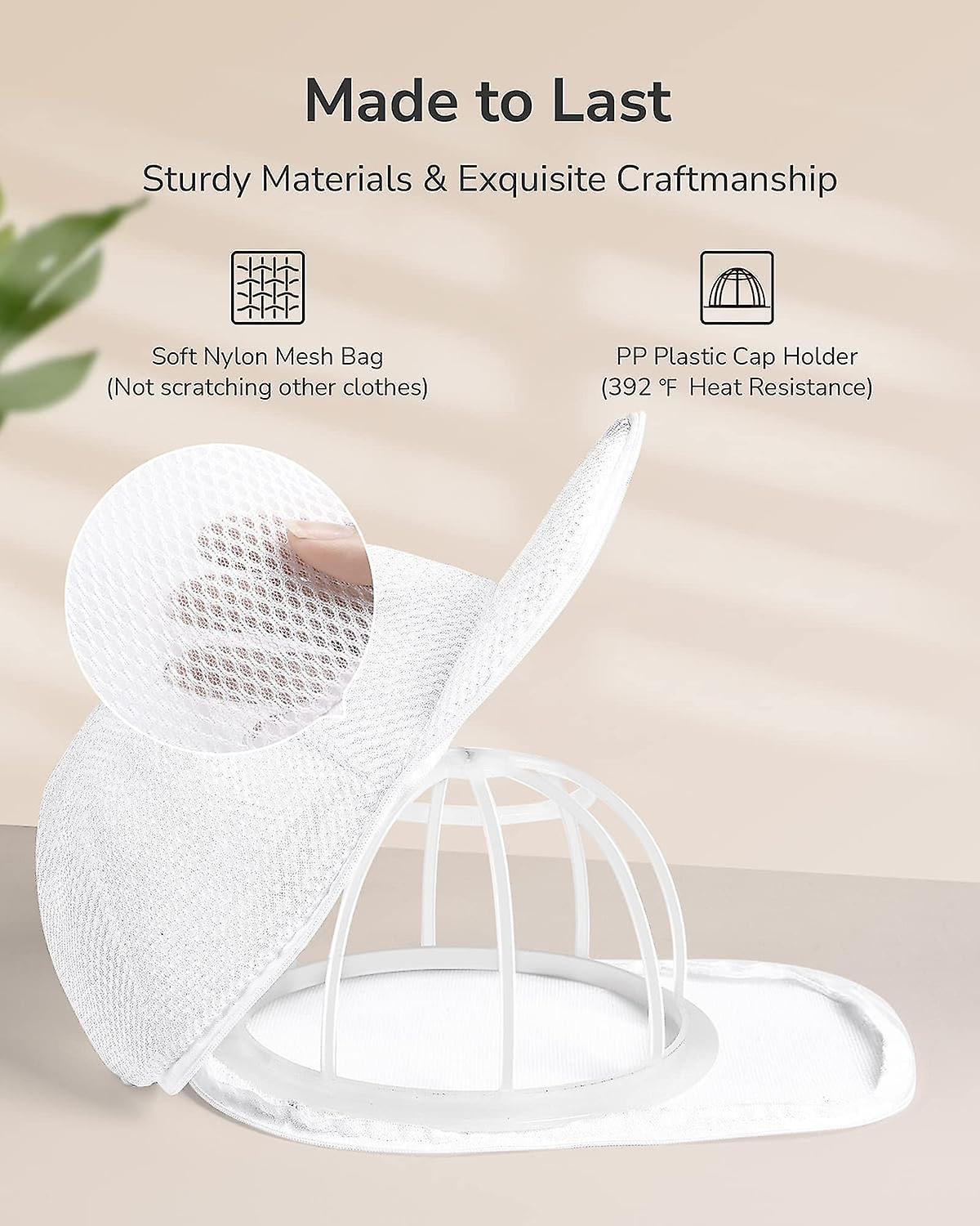 Baseball Cap Hat Washer For Washing Machine, Hat Cleaner Rack For ...