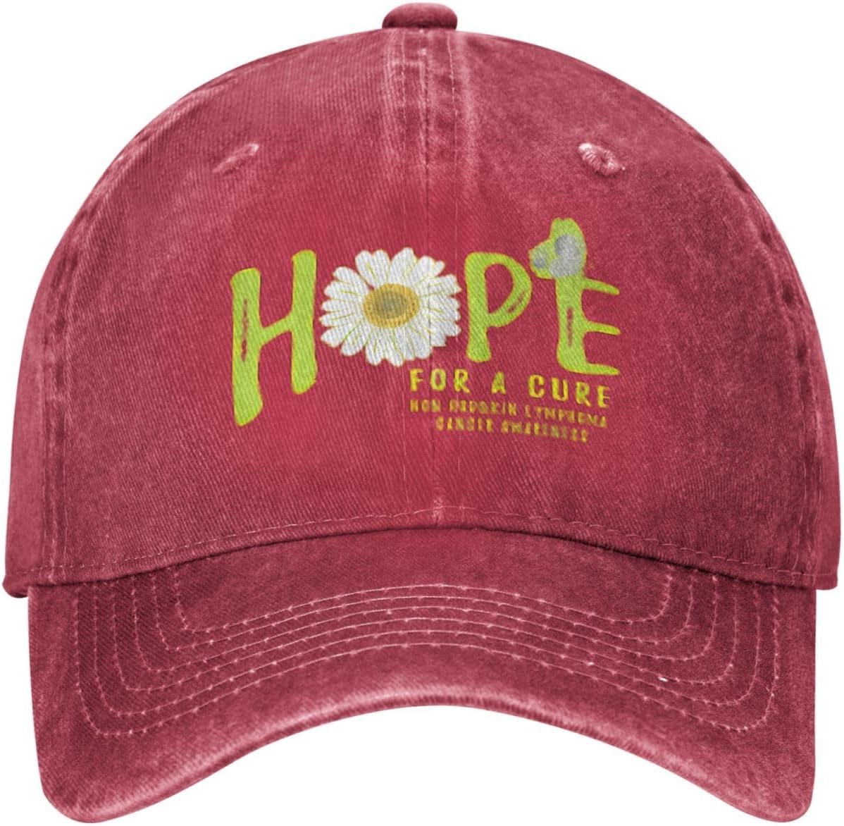 Baseball Cap Hat for Women - Hope for A Cure Non Hodgkin Lymphoma ...