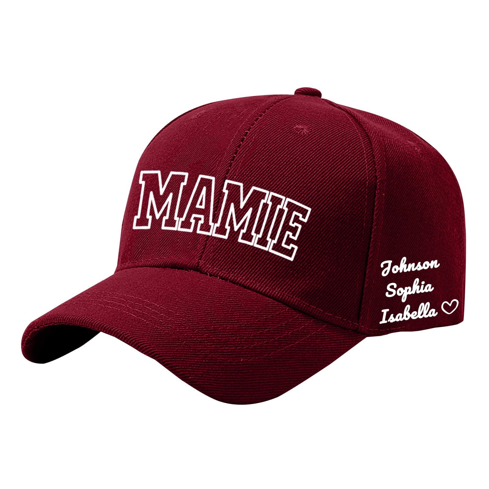 Baseball Cap Hats for Women Red Rose Printed Hat - Walmart.com