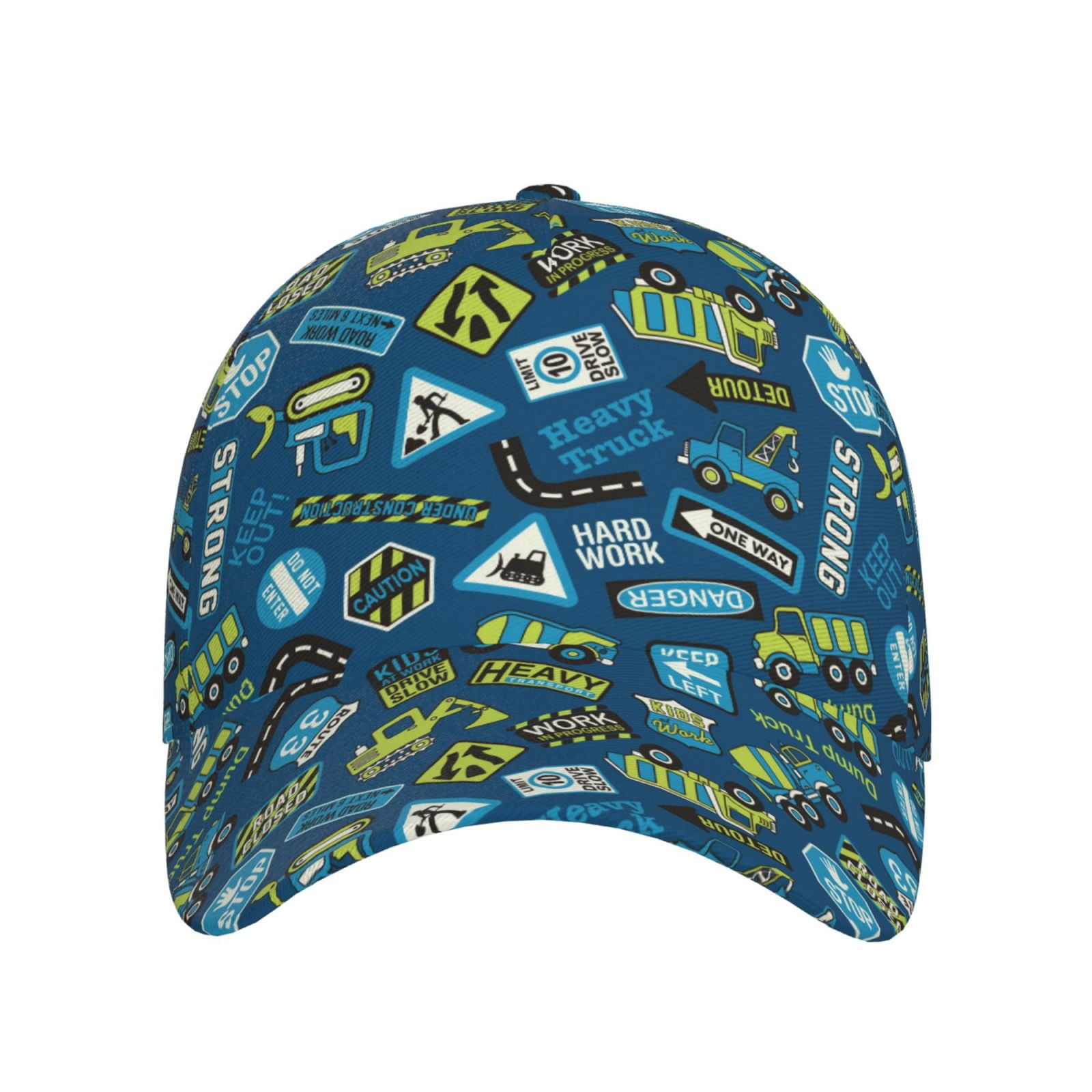 Baseball Cap, Heavy Equipment Machinery Trucker Hats Women Dad Hat For ...