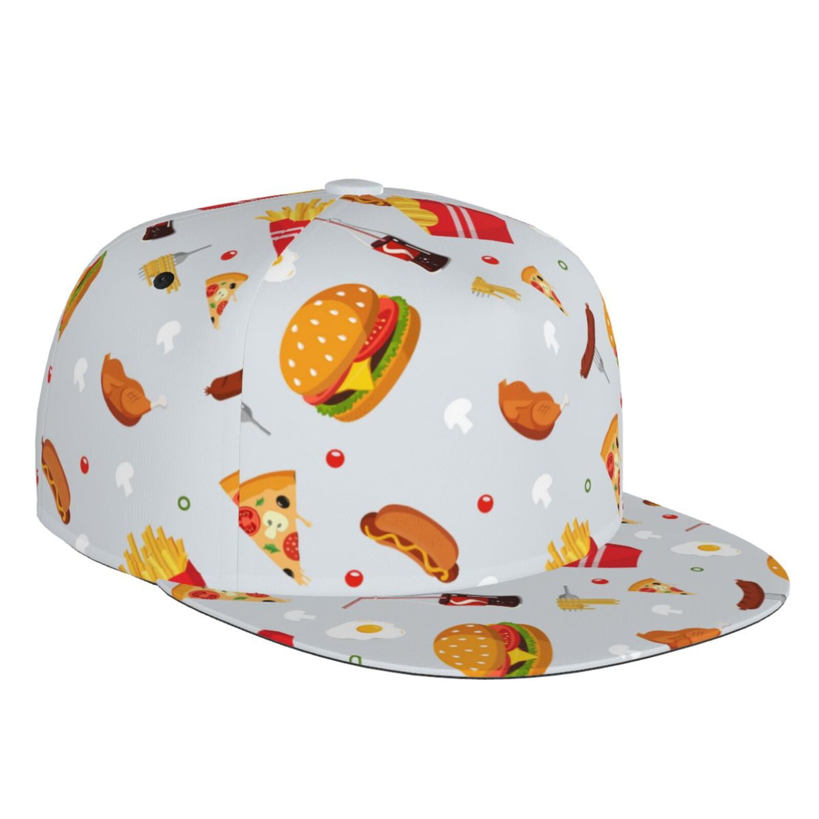 Baseball Cap - Hot Dog Coke Burger Pizza Hats for Men/Women Low Profile ...