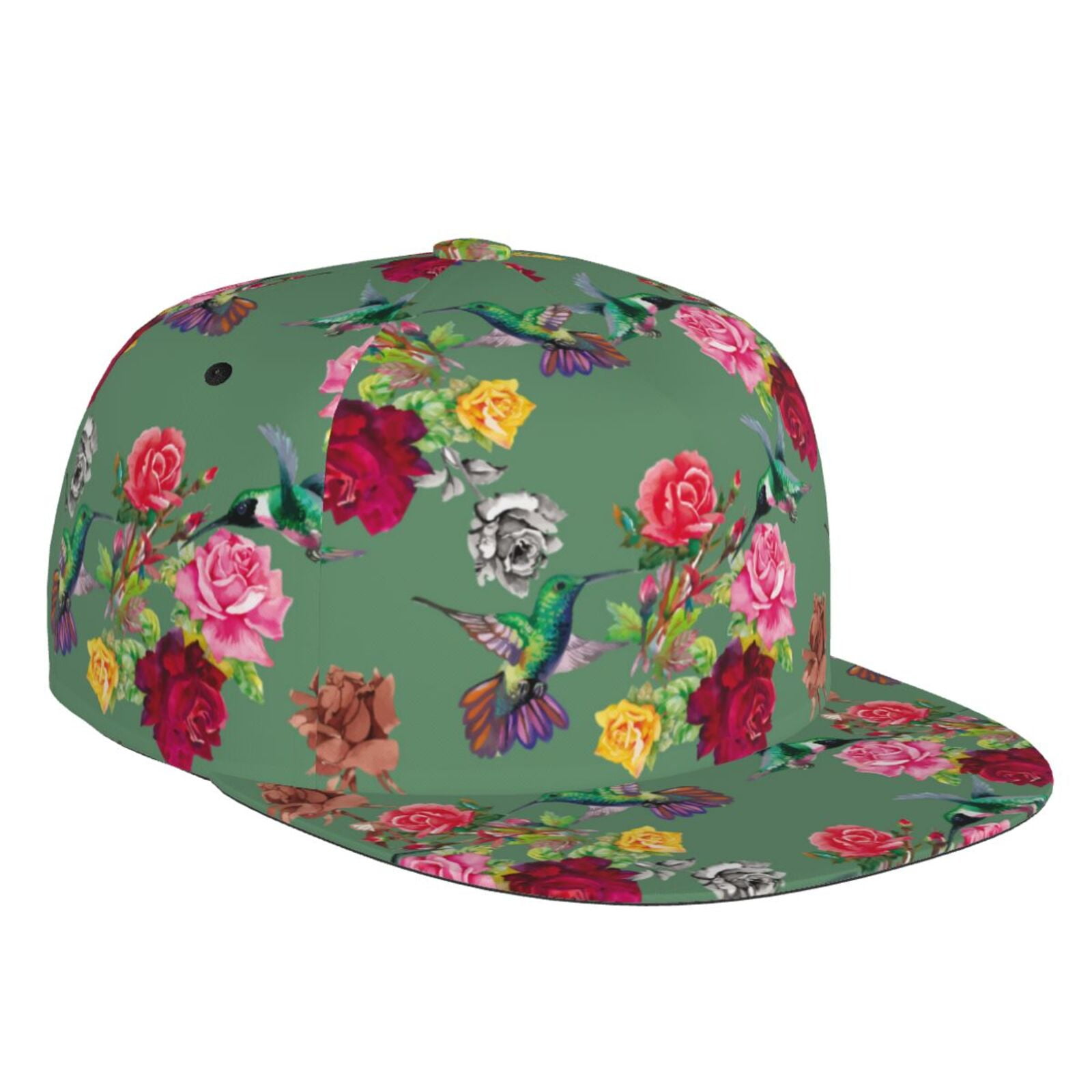 Baseball Cap - Hummingbird Rose Hats for Men/Women Low Profile ...