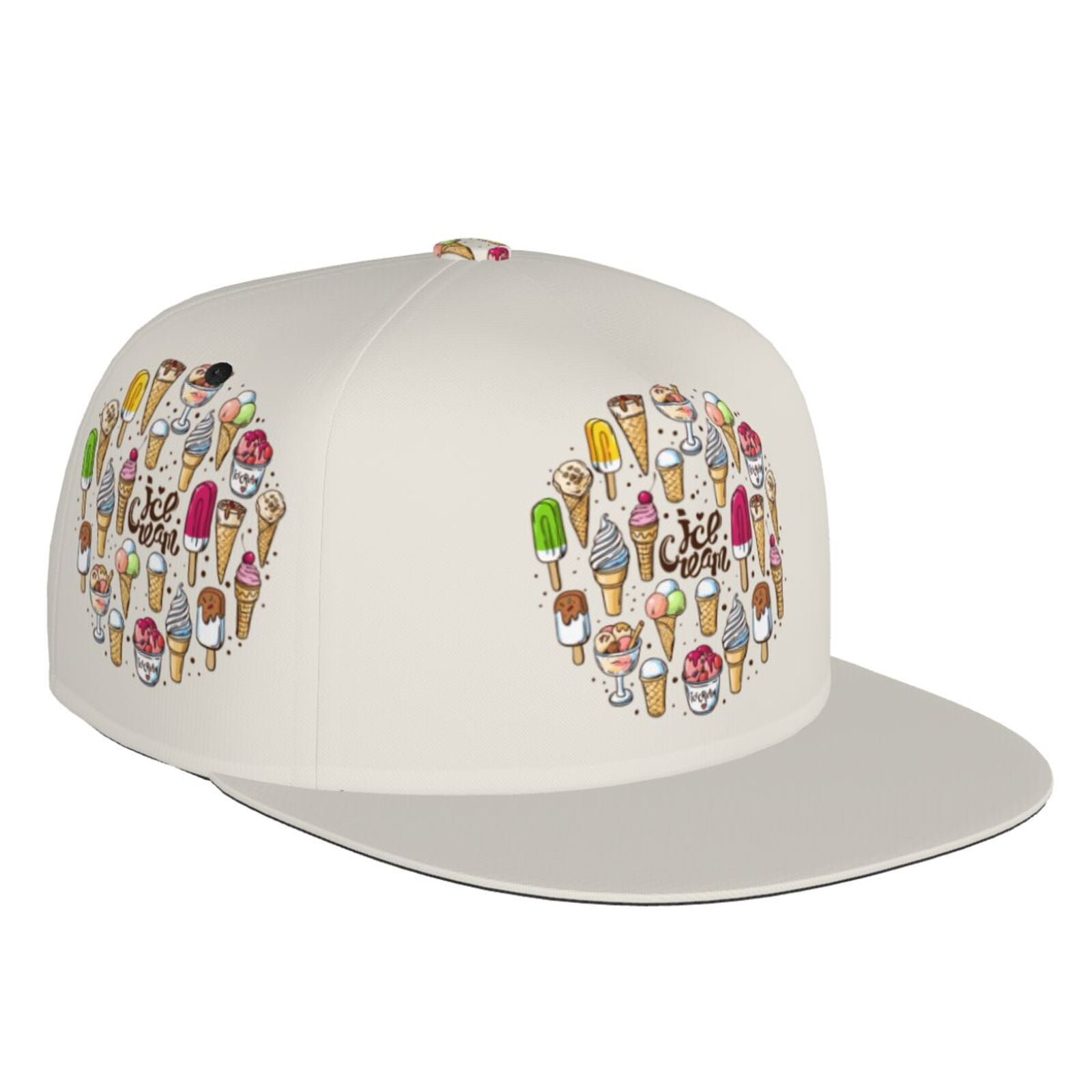 Baseball Cap - Ice Cream Hats for Men/Women Low Profile Adjustable ...
