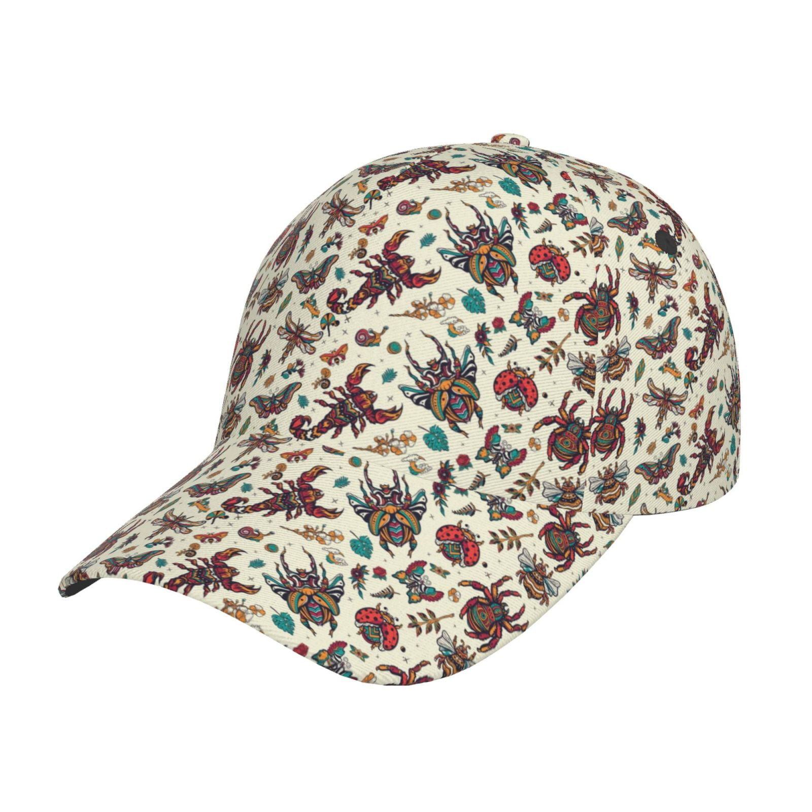 Baseball Cap - Insects A Adjustable Size Hats for Men and Women, Dad ...