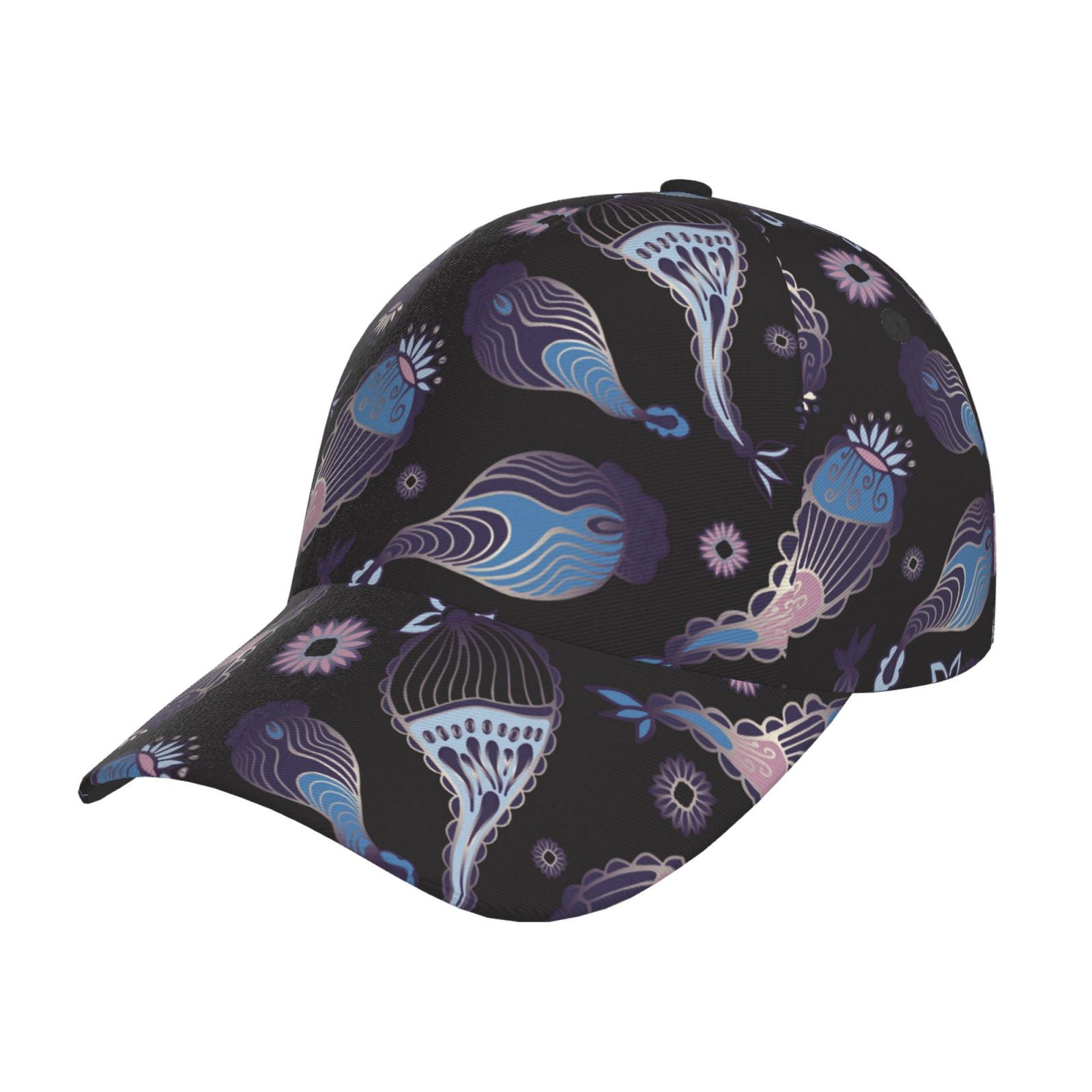 Baseball Cap - Jellyfish Tentacle Adjustable Size Hats For Men And ...