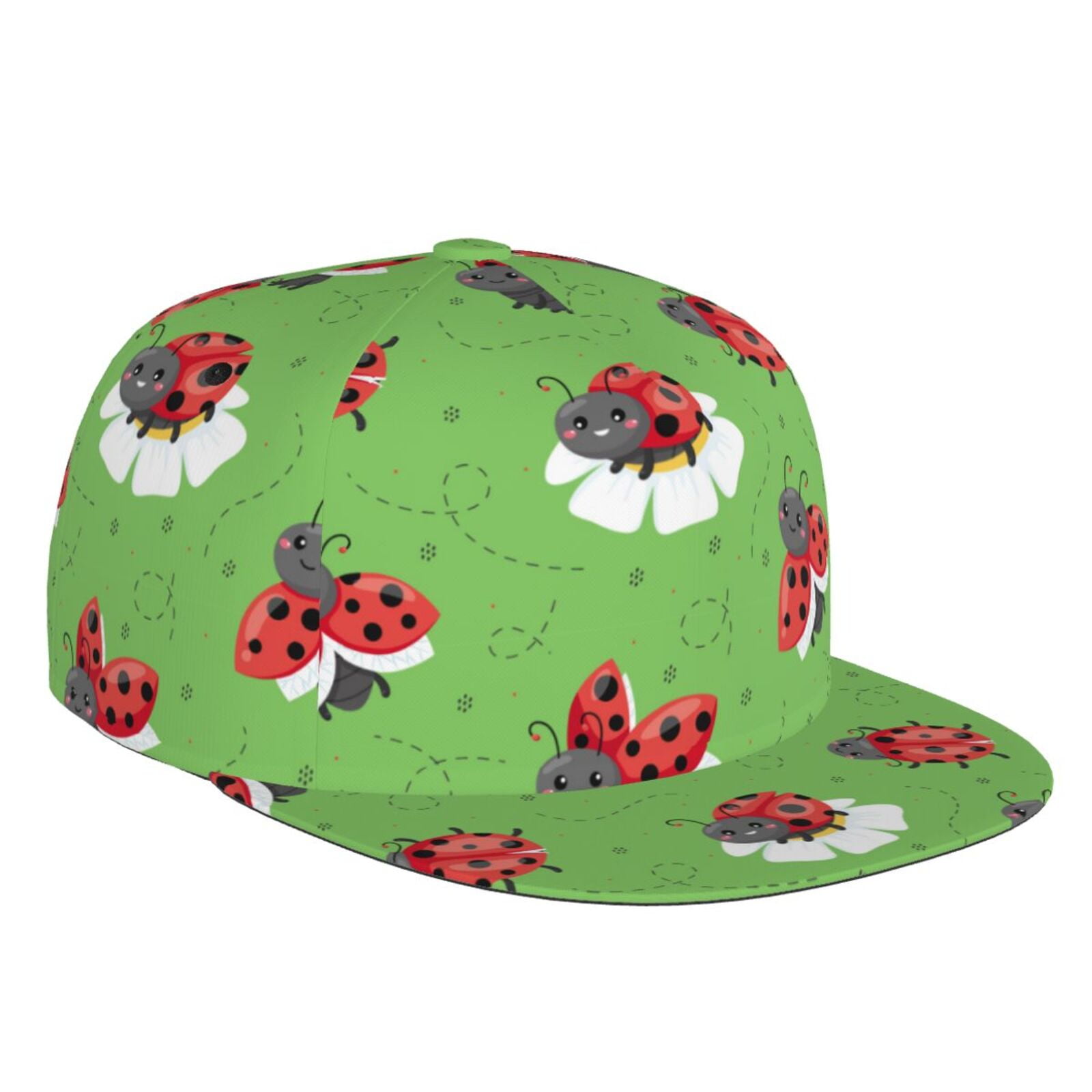 Baseball Cap - Ladybug Green Hats for Men/Women Low Profile Adjustable ...