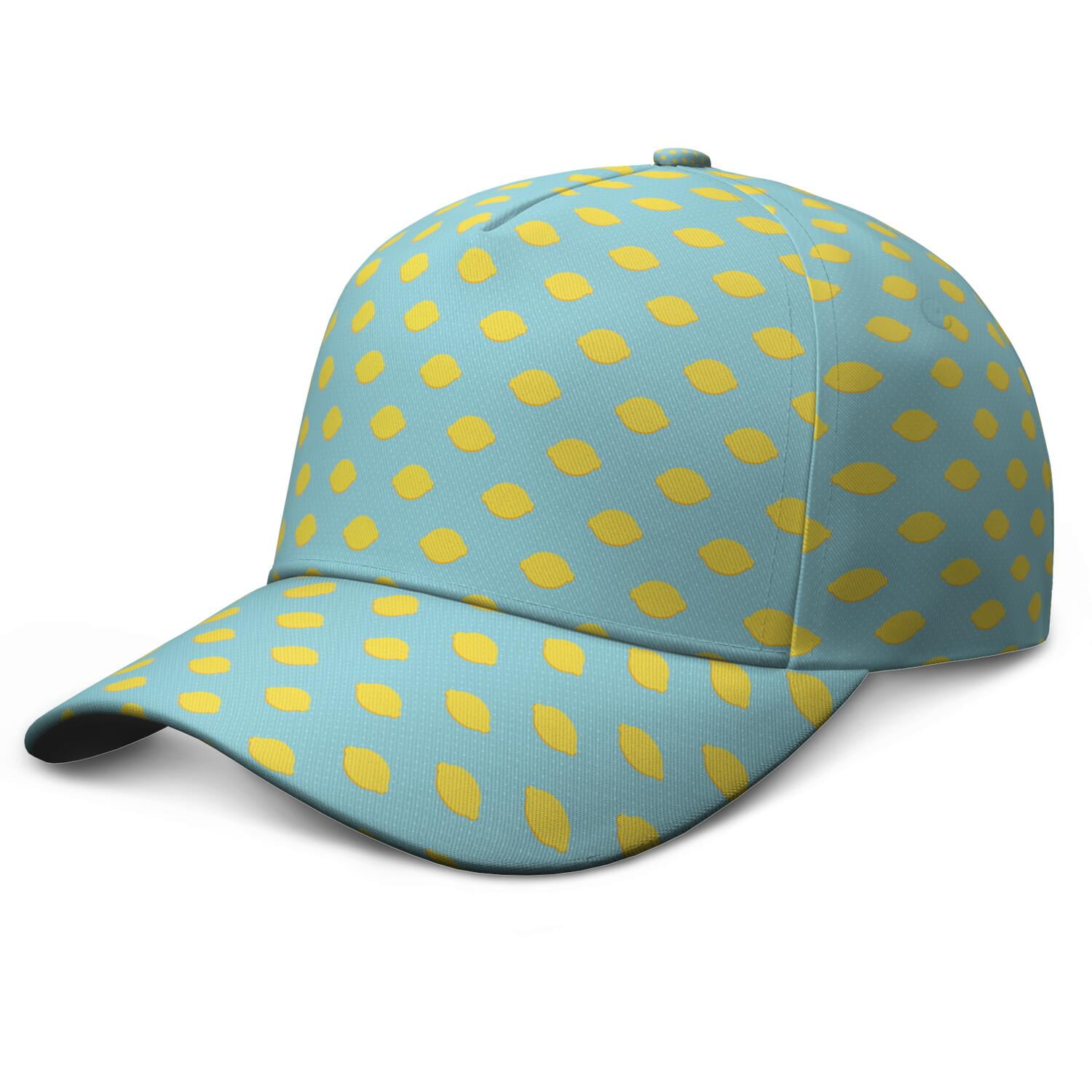 Baseball Cap Lemon Lover Fresh Yellow Summer Fruit Adjustable Dad Hat ...