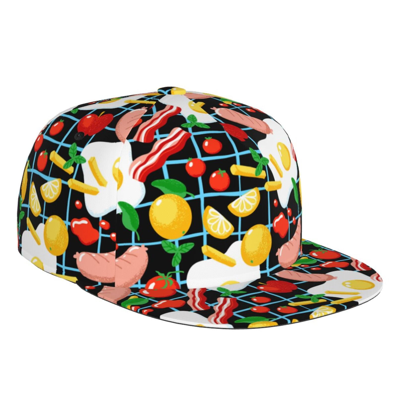 Baseball Cap - Lemon Tomato Potato Sausage Hats for Men/Women Low ...