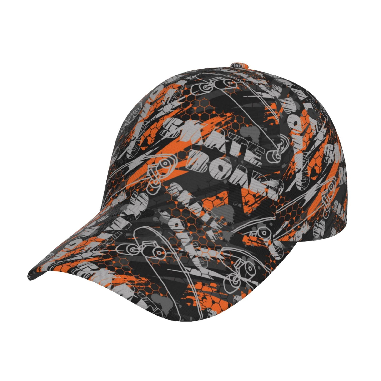 Baseball Cap, Letters Skateboard Graffiti Hats For Men Women Low ...