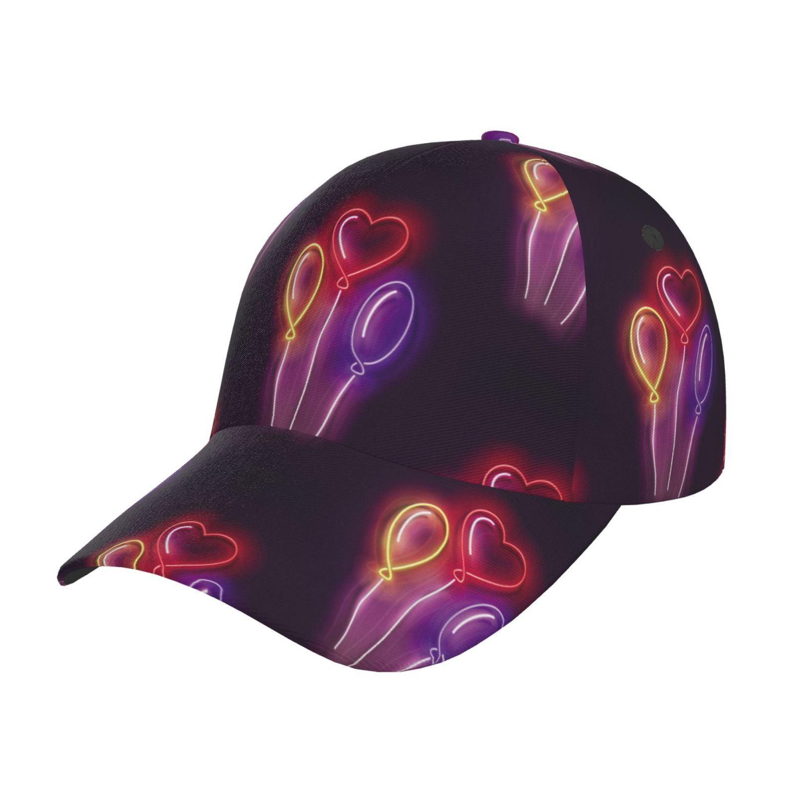 Baseball Cap, Light Bulb Pattern Balloon Hats For Men Women Low Profile ...