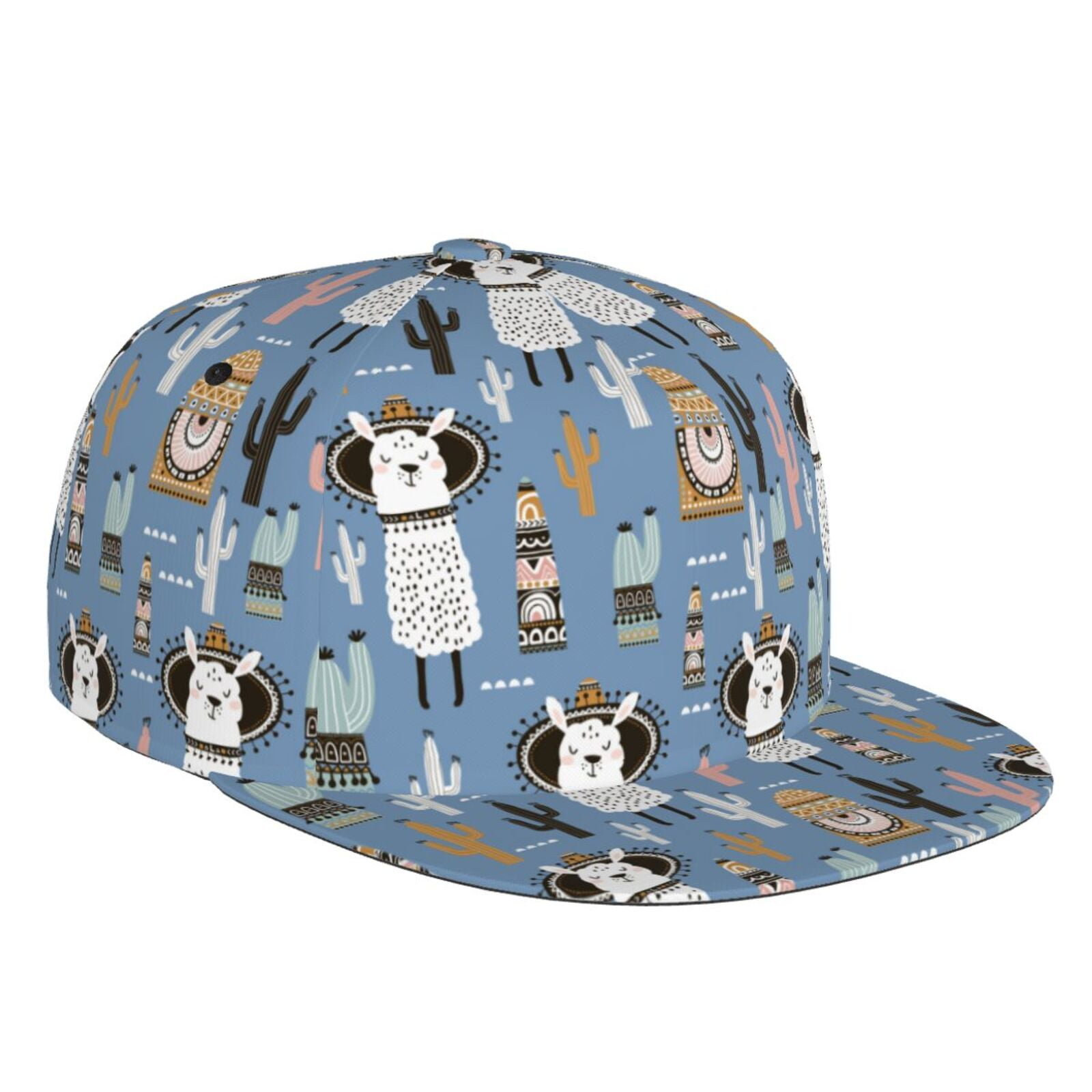 Baseball Cap - Llamas And Cactus Hats for Men/Women Low Profile ...