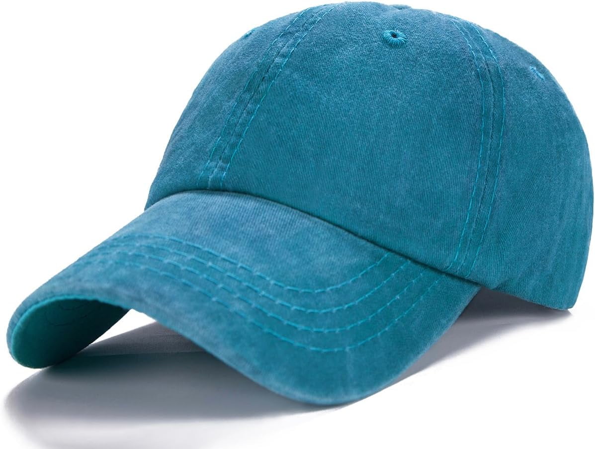 Baseball Cap-Low Profile Adjustable Washed Cotton made women for hiking ...