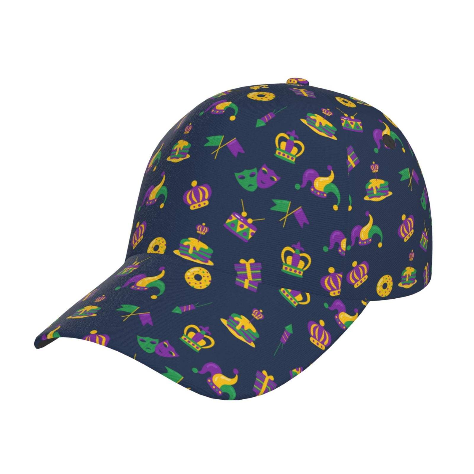 Baseball Cap - Mardi Gras Carnival Hats for Men Women Low Profile ...