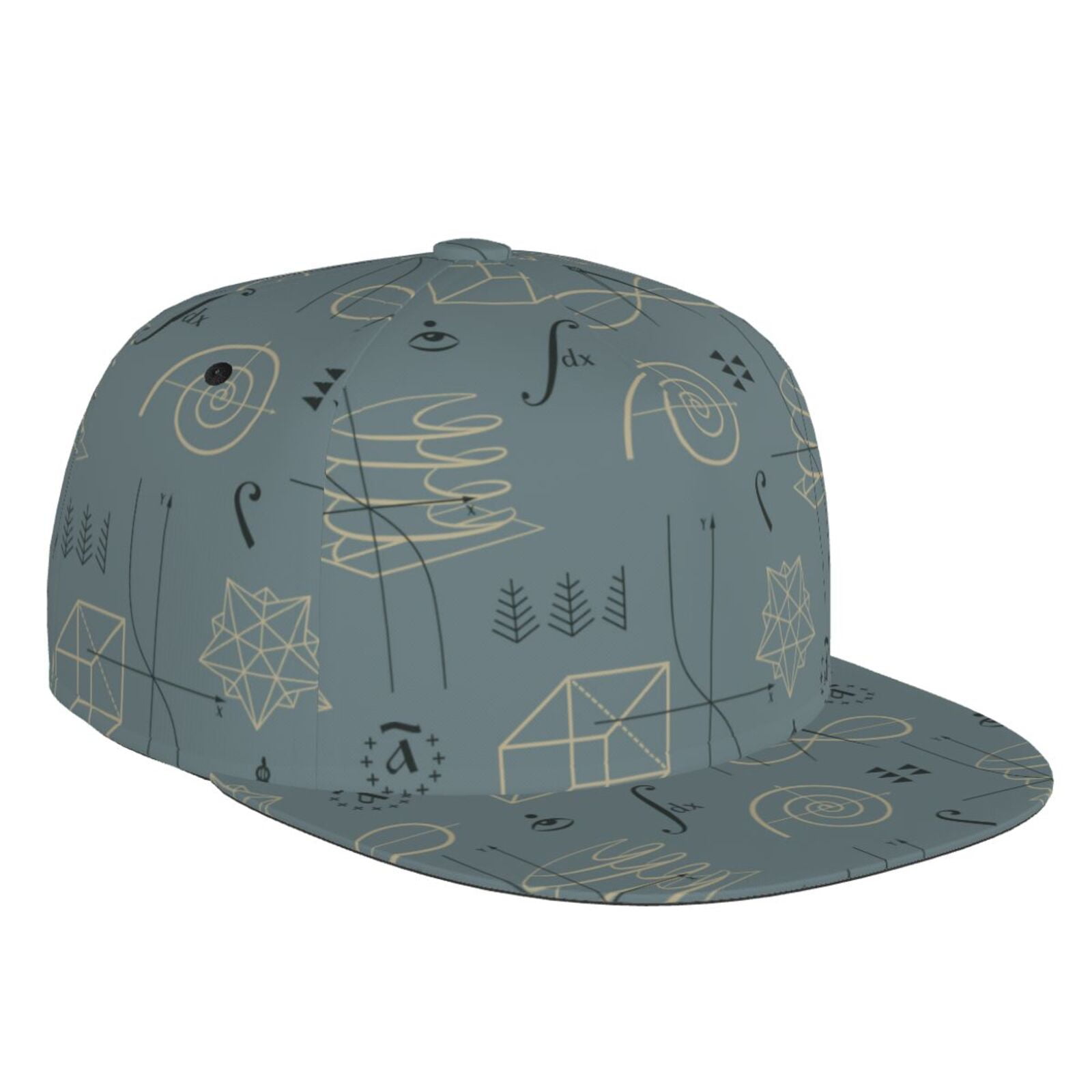 Baseball Cap - Math Print Quadrant Hats for Men/Women Low Profile ...