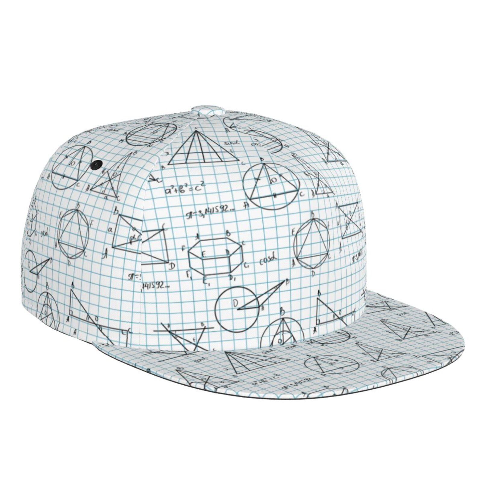 Baseball Cap - Math equation Print Hats for Men/Women Low Profile ...